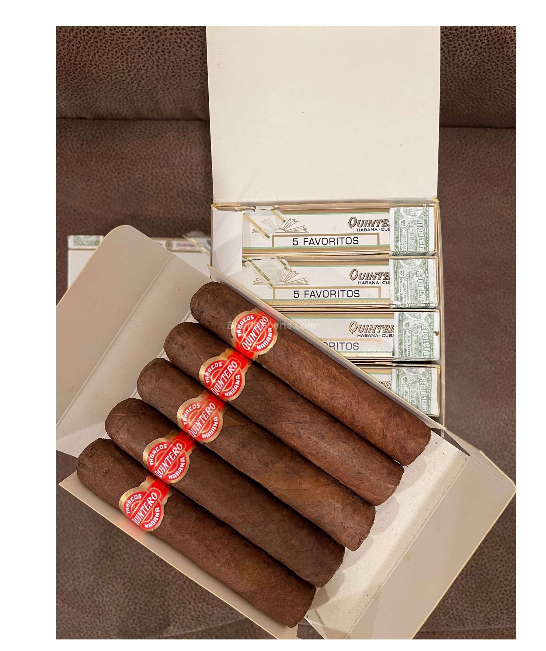 Quintero Favoritos 2017 5 x Cardboard Pack of 5 cigars 20401