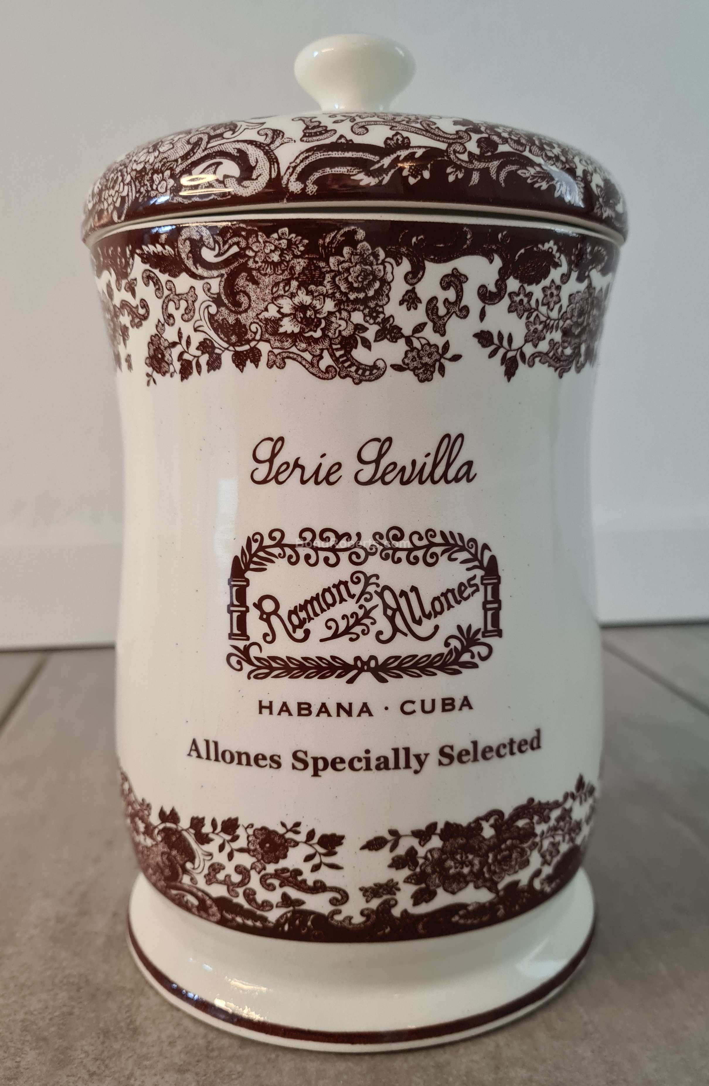 Ramón Allones Specially Selected Serie Sevilla Jar 2021 Ceramic Jar of ...
