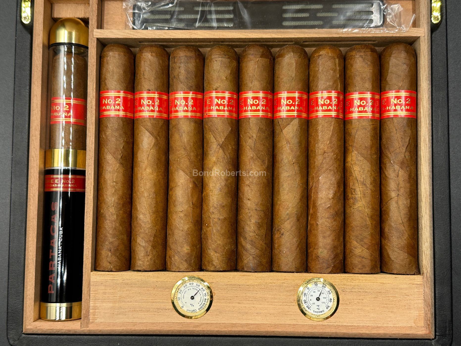 Partagás Serie E No 2 Travel Humidor 2016 Leather-bound Travel Humidor ...