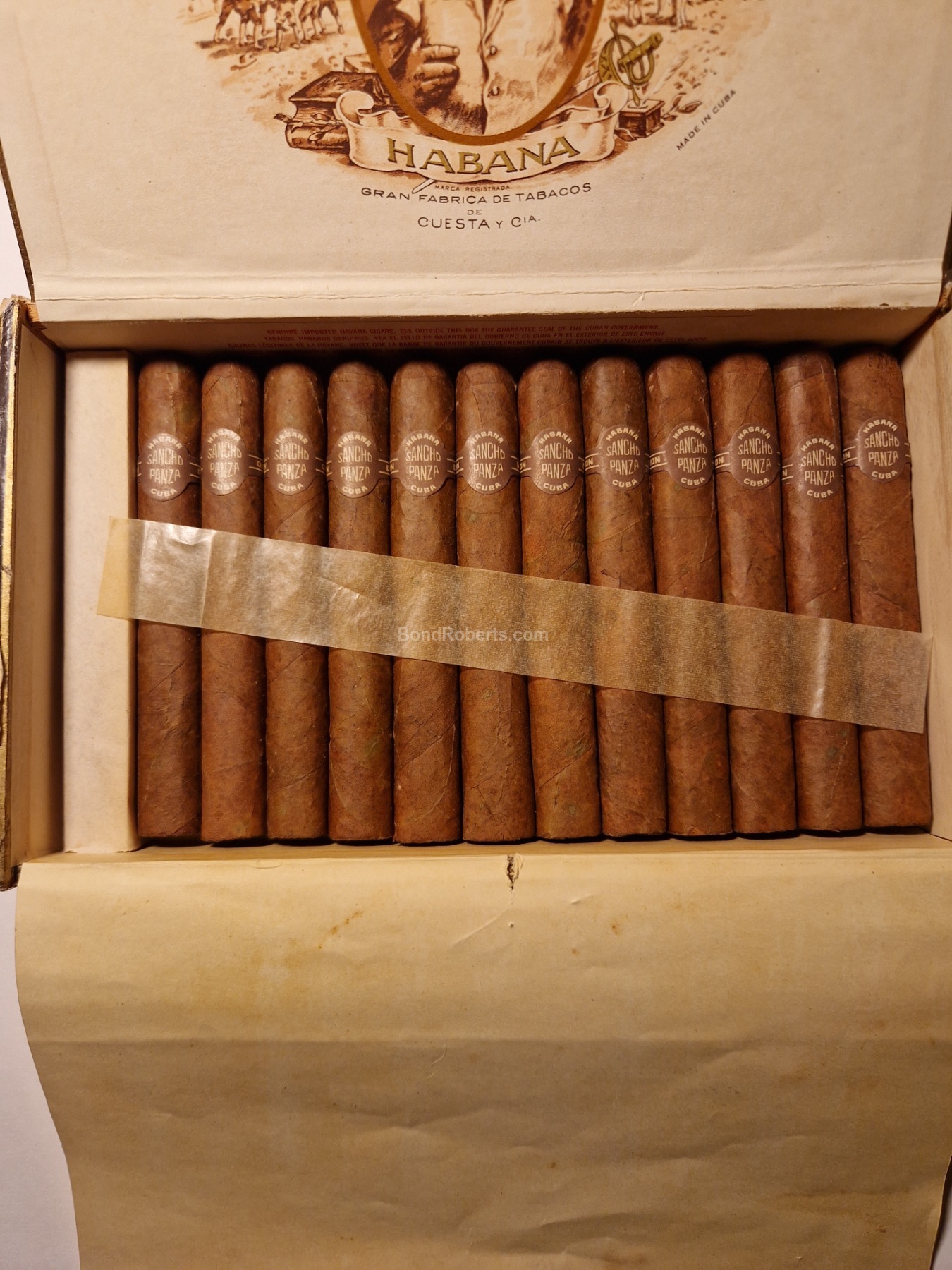Sancho Panza Non Plus Dress Box of 25 cigars 43169