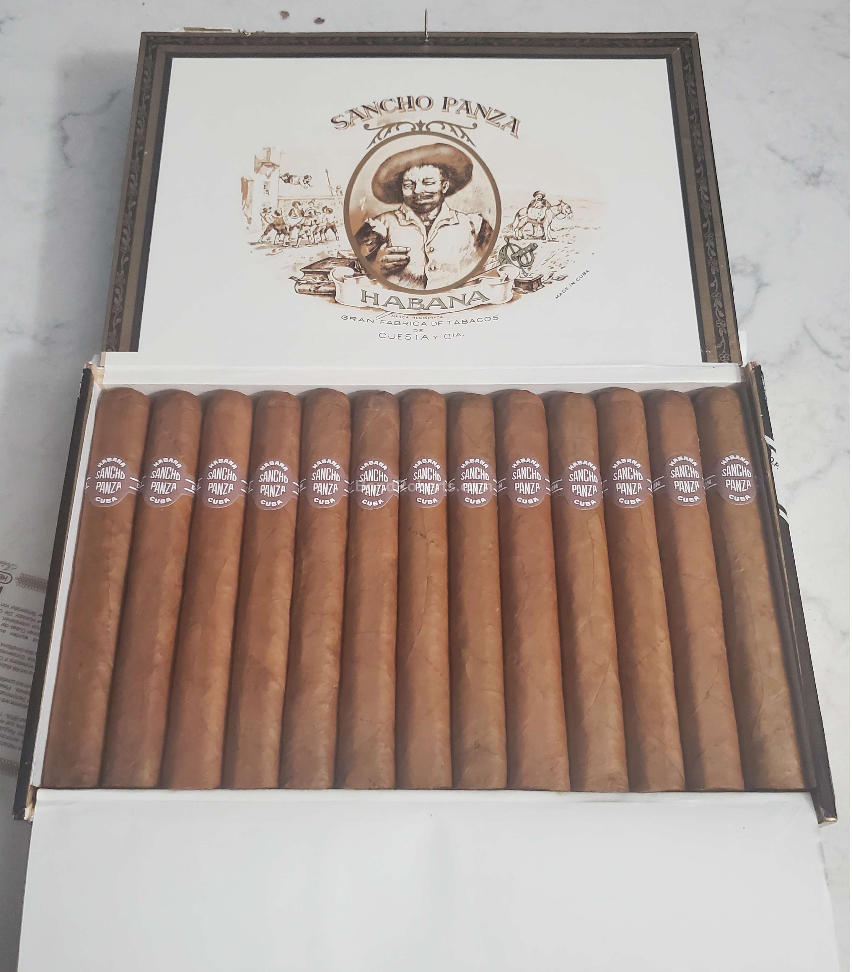 Sancho Panza Non Plus 2018 Dress Box of 25 cigars 5946