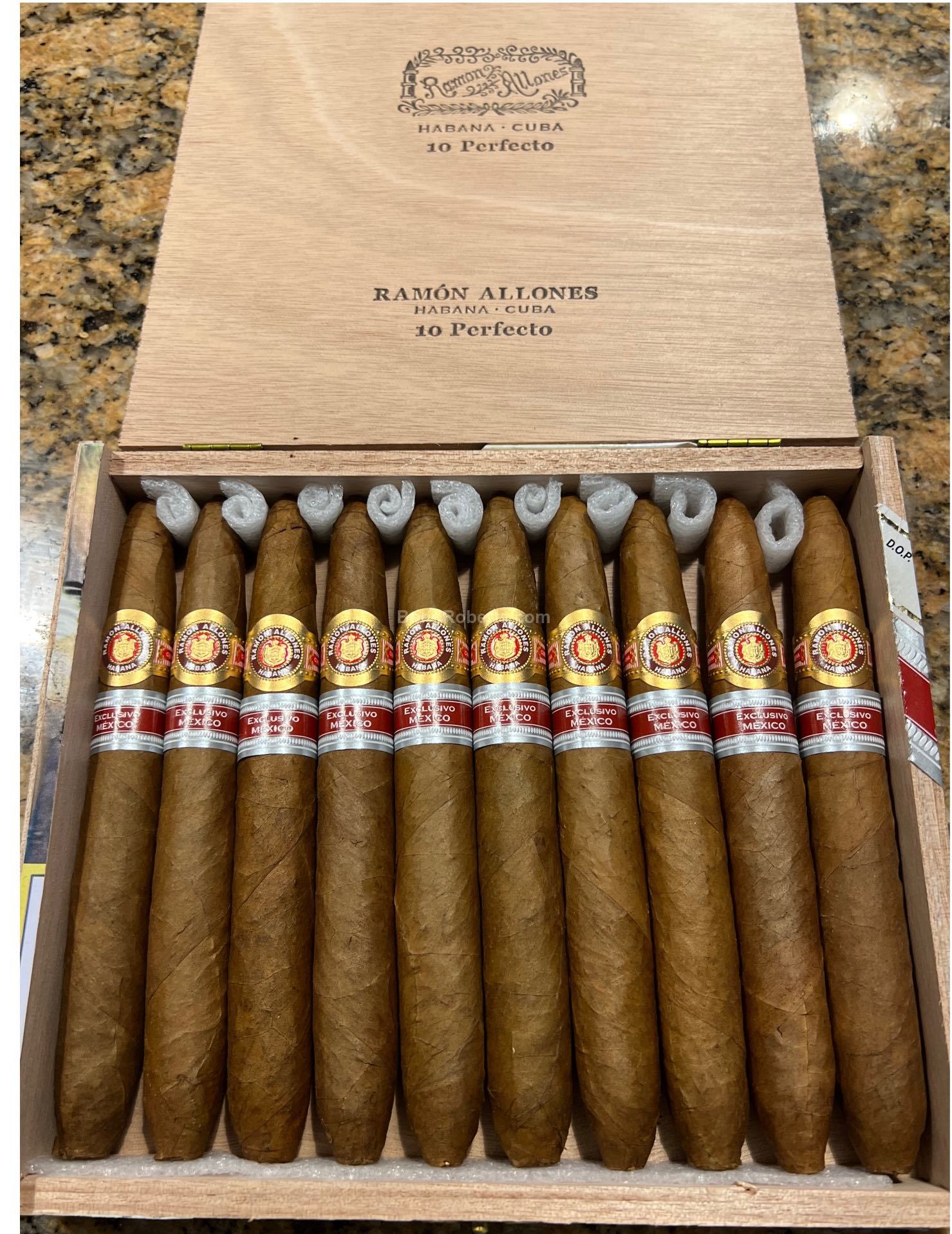 Ramón Allones Perfectos Edición Regional Mexico 2022 Semi boîte nature ...