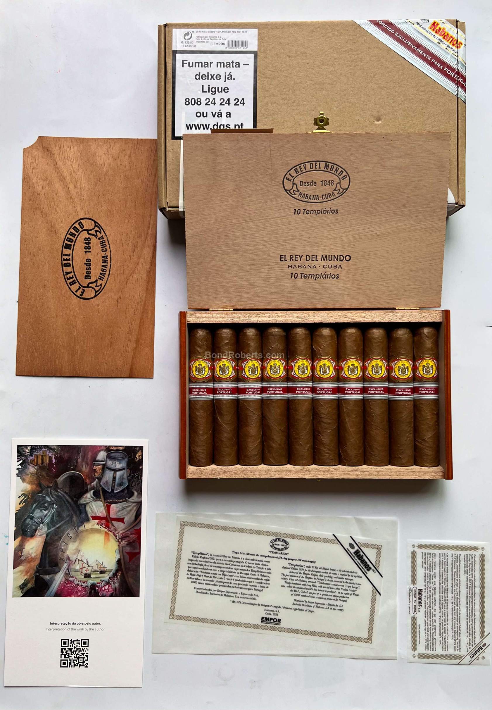 El Rey del Mundo Templários Edición Regional Portugal 2022 Numbered ...