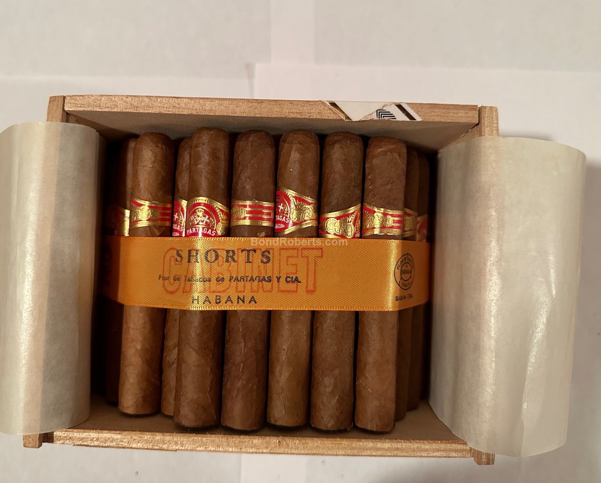Partagás Shorts 2018 Slide Lid Box of 50 cigars 23747