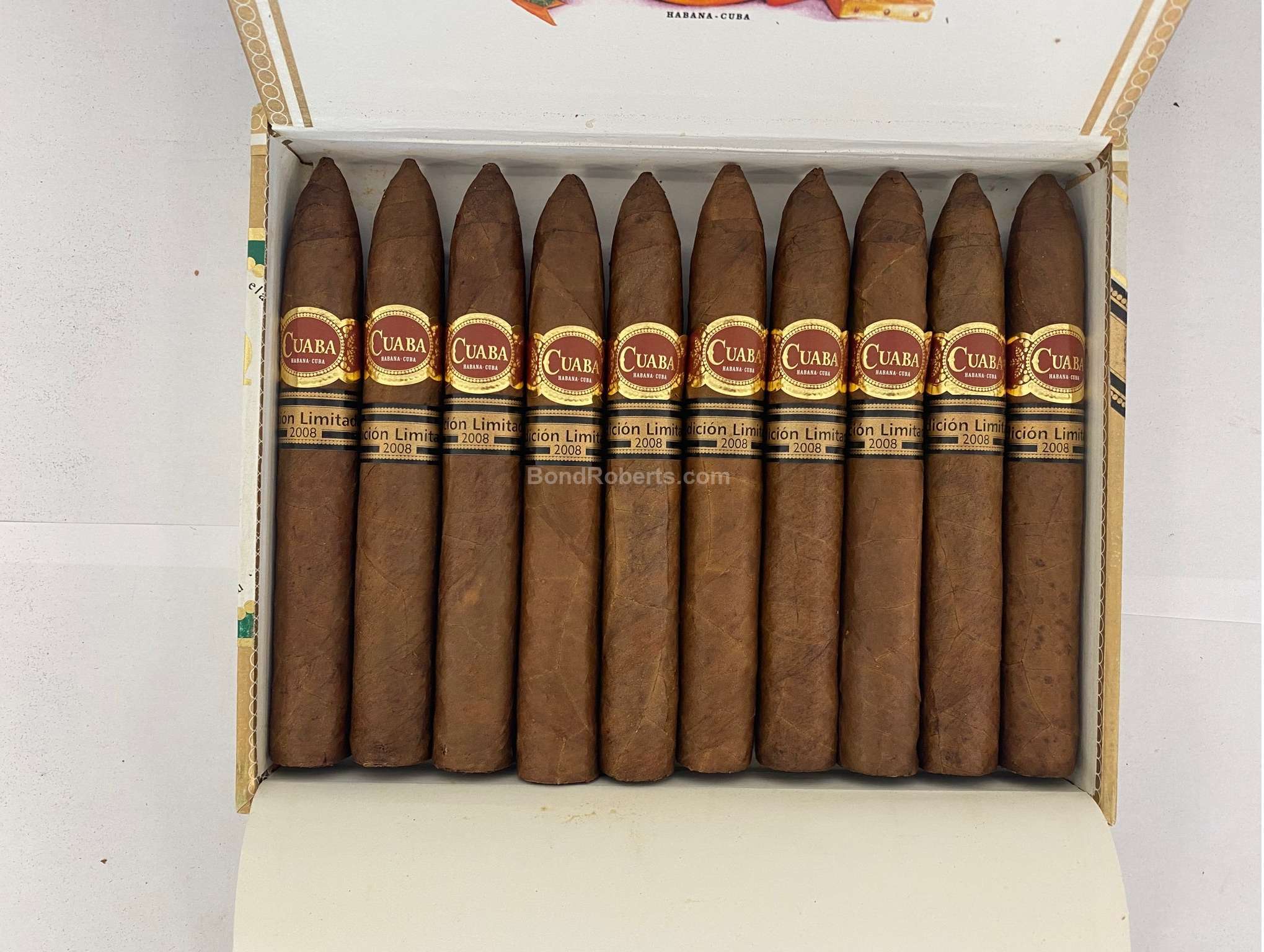 Cuaba Piramides Edición Limitada 2008 Dress Box of 10 cigars 5383