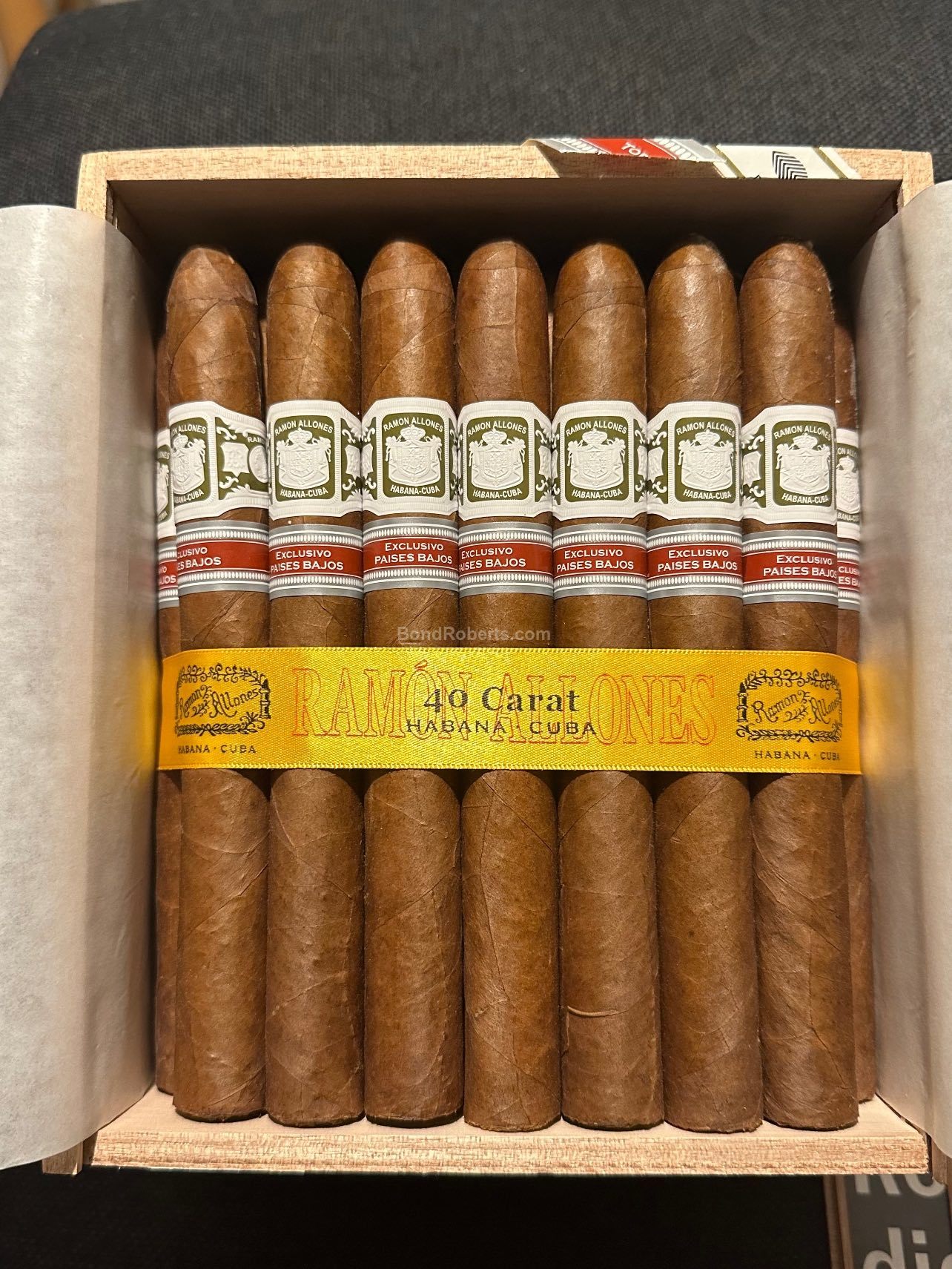 Ramón Allones 40 Carat Edición Regional Países Bajos 2021 Numbered ...