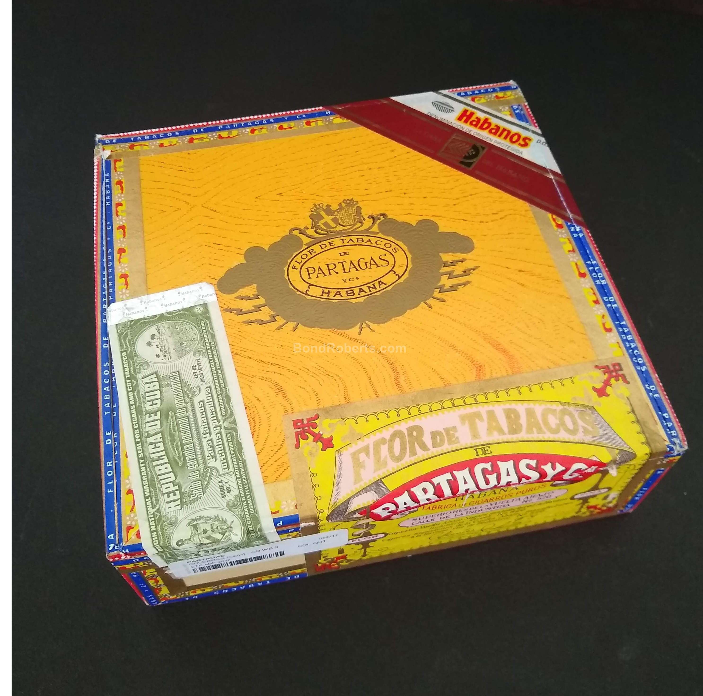 Partagás Culebras 2017 Dress Box of 9 cigars in 3 slide lid box 15506