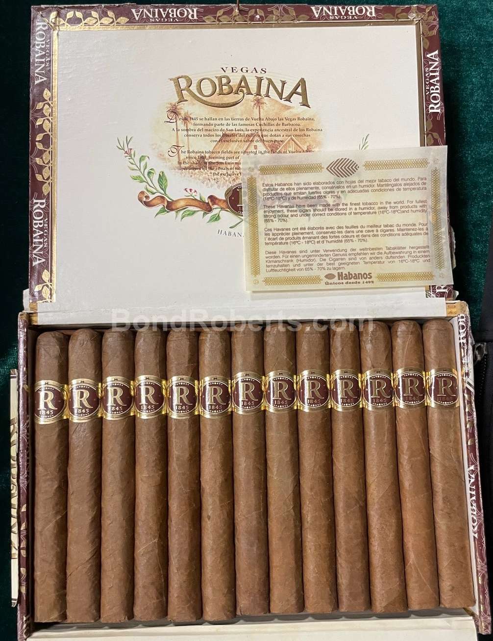 Vegas Robaina Familiar 2000 Dress Box of 25 cigars 14872