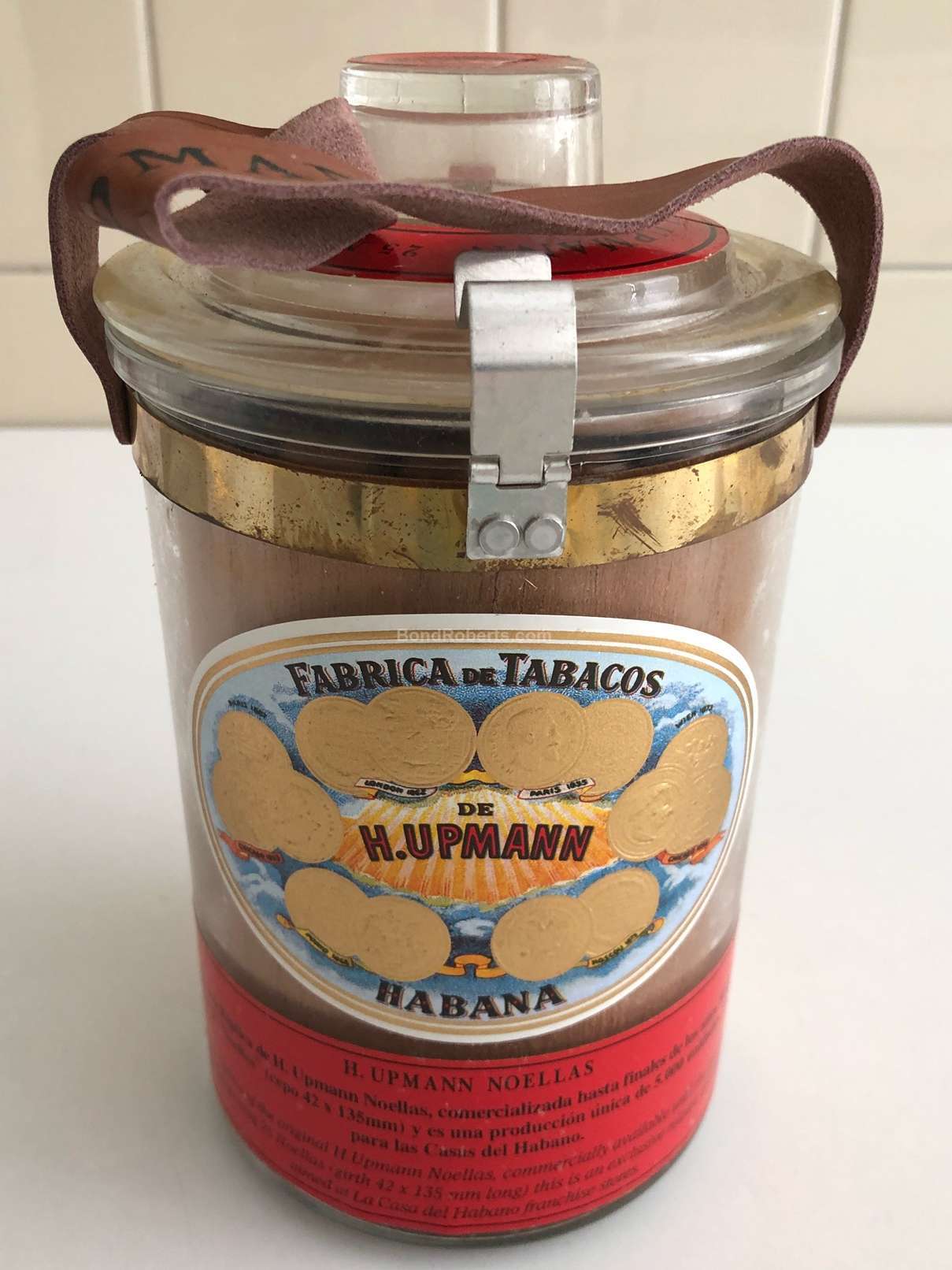 H. Upmann Noellas LCDH Exclusivo Glass Jar 2009 Glass Jar of 25 cigars 5362