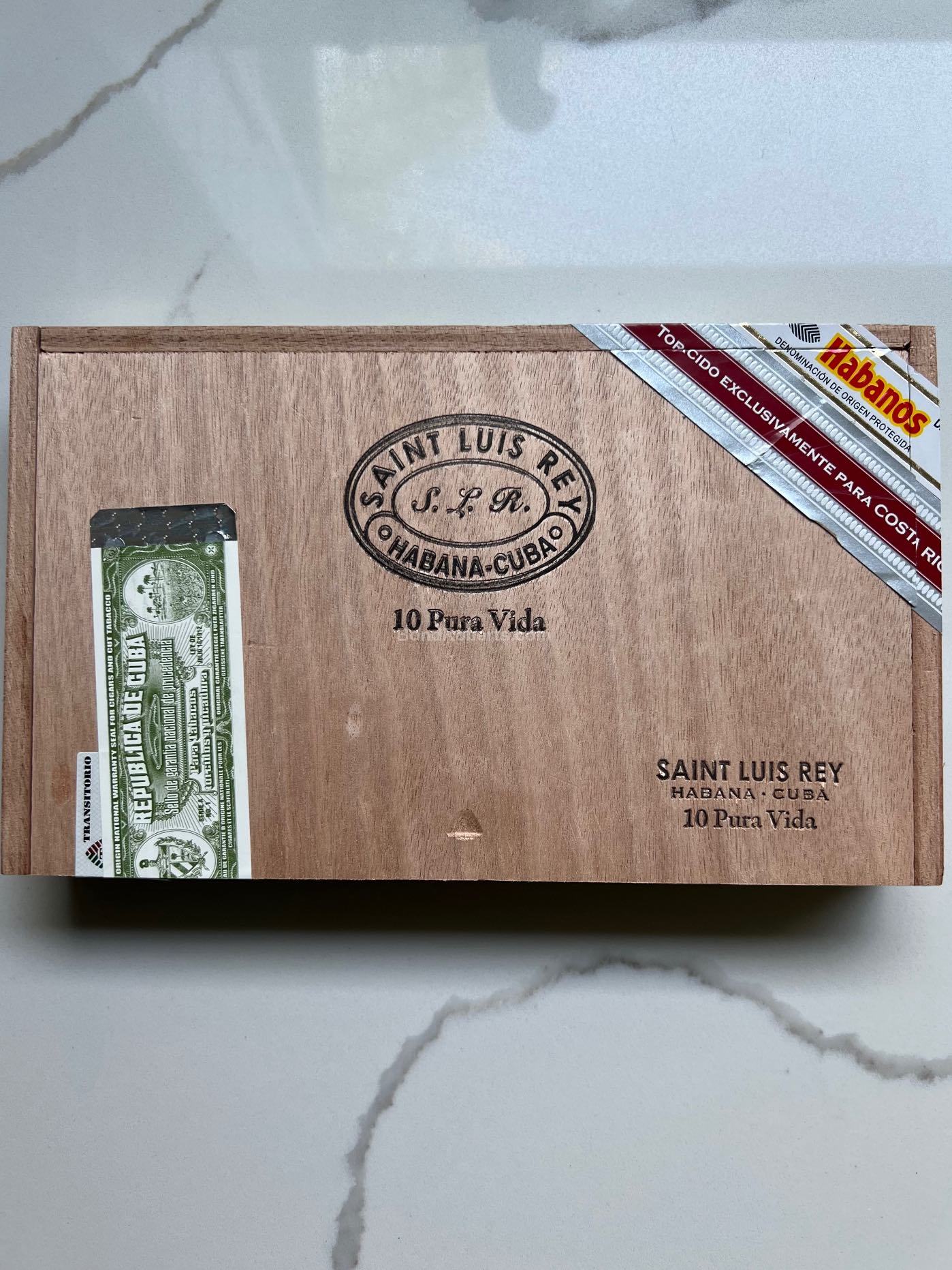 Saint Luis Rey Pura Vida Edición Regional Costa Rica 2020 Numbered ...