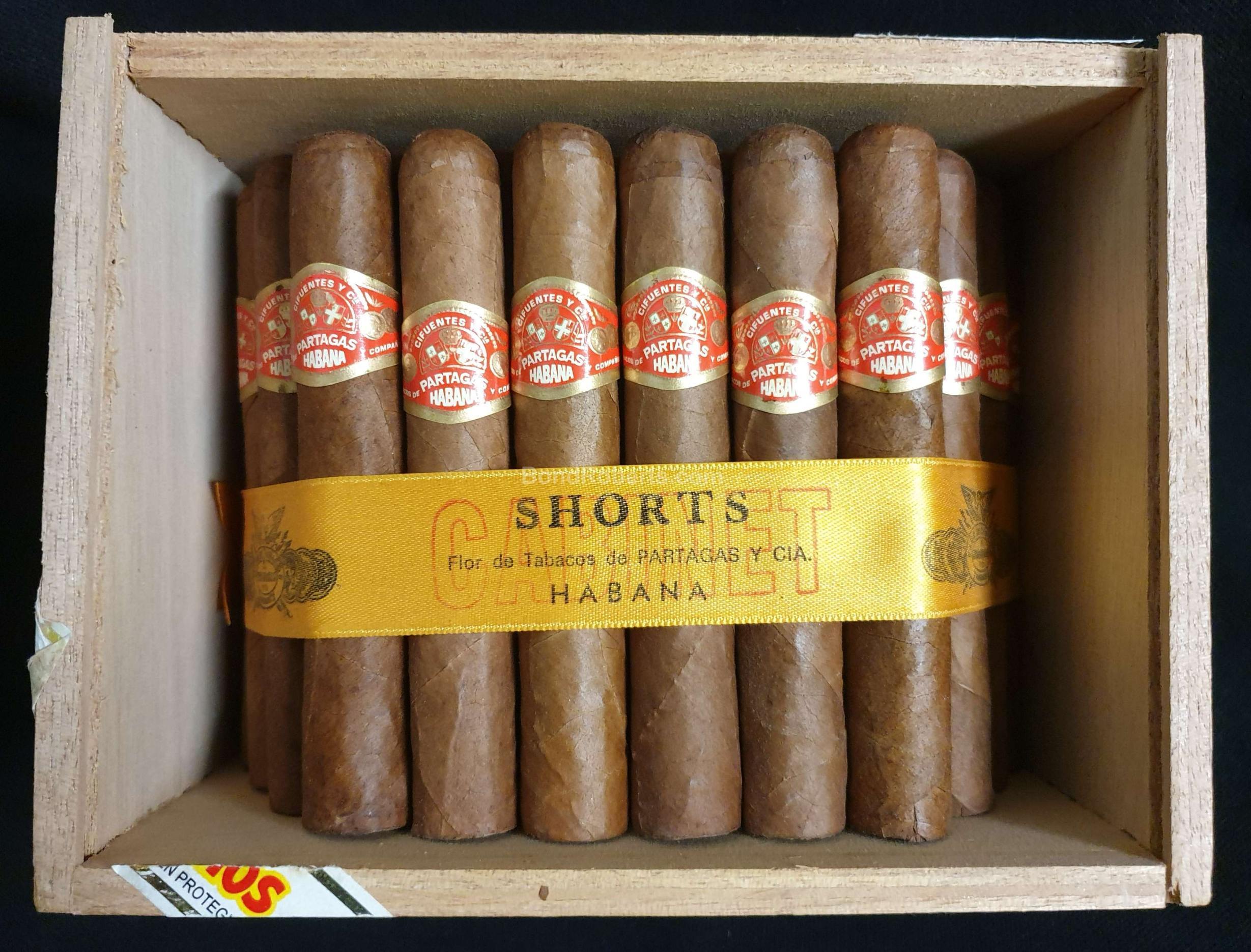 Partagás Shorts 2006 Slide Lid Box of 50 cigars 13592