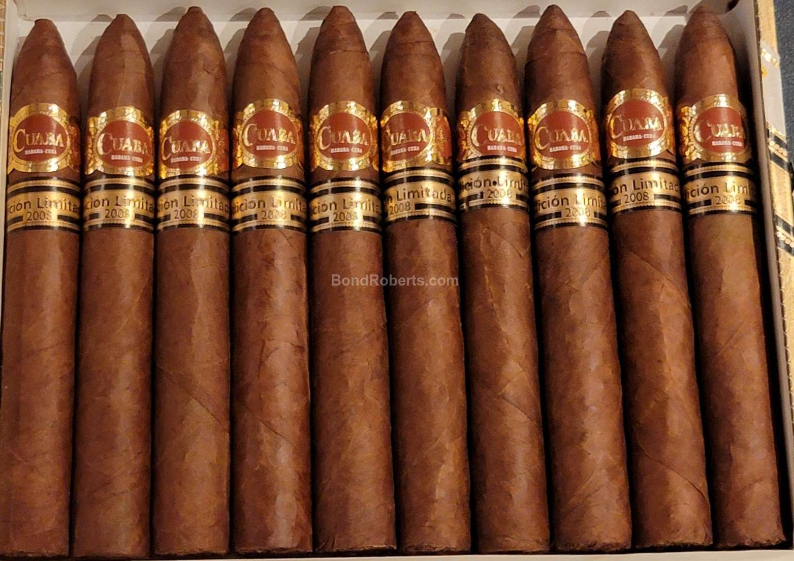 Cuaba Piramides Edición Limitada 2008 Dress Box of 10 cigars 4871