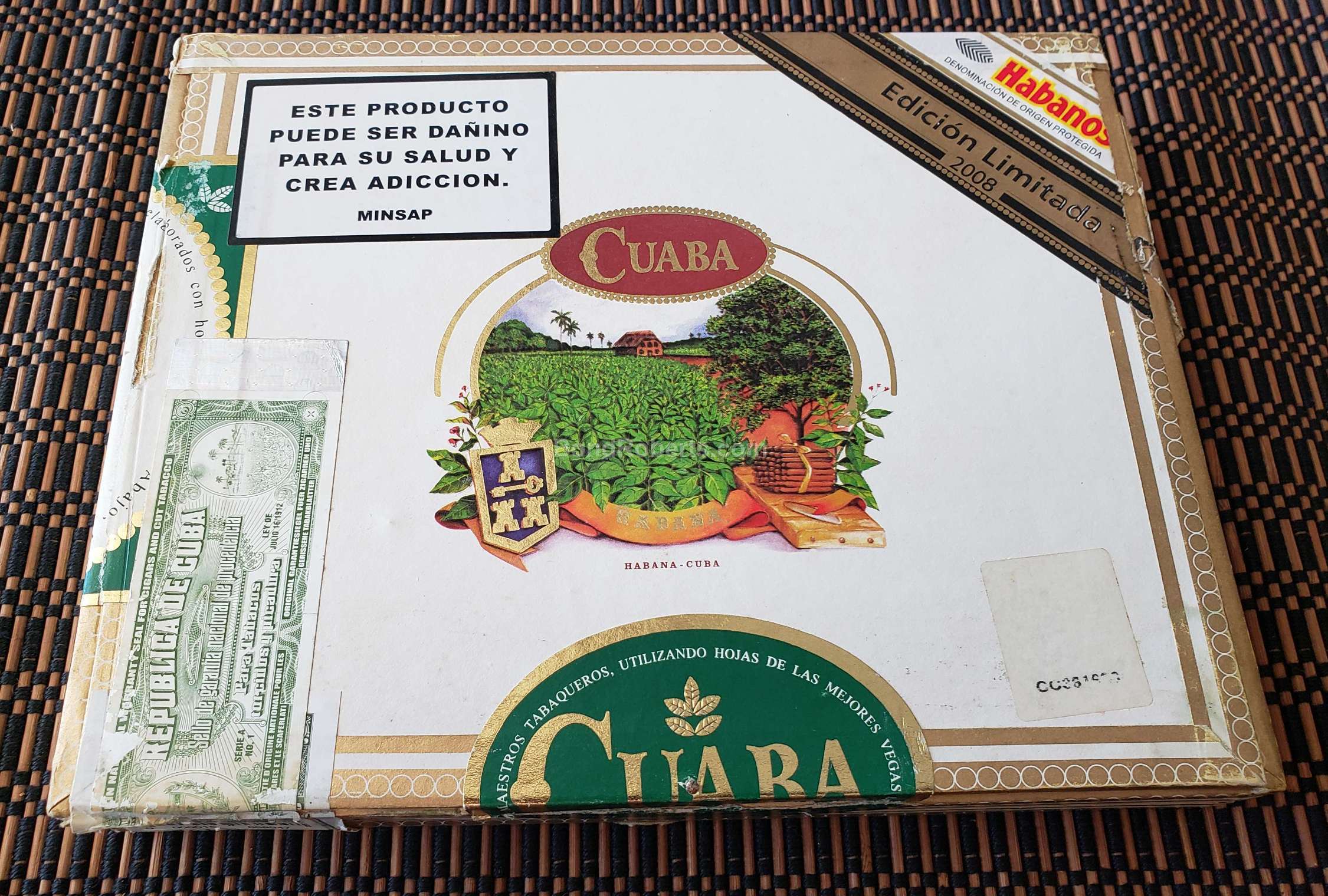 Cuaba Piramides Edición Limitada 2008 Dress Box of 10 cigars 9244