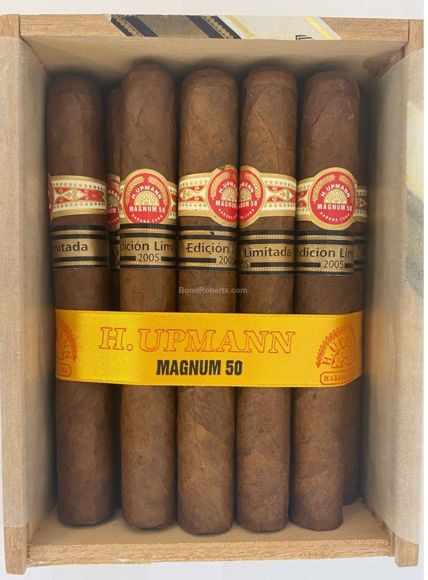 H. Upmann Magnum 50 Edición Limitada 2005 Slide Lid Box of 25 cigars 6990