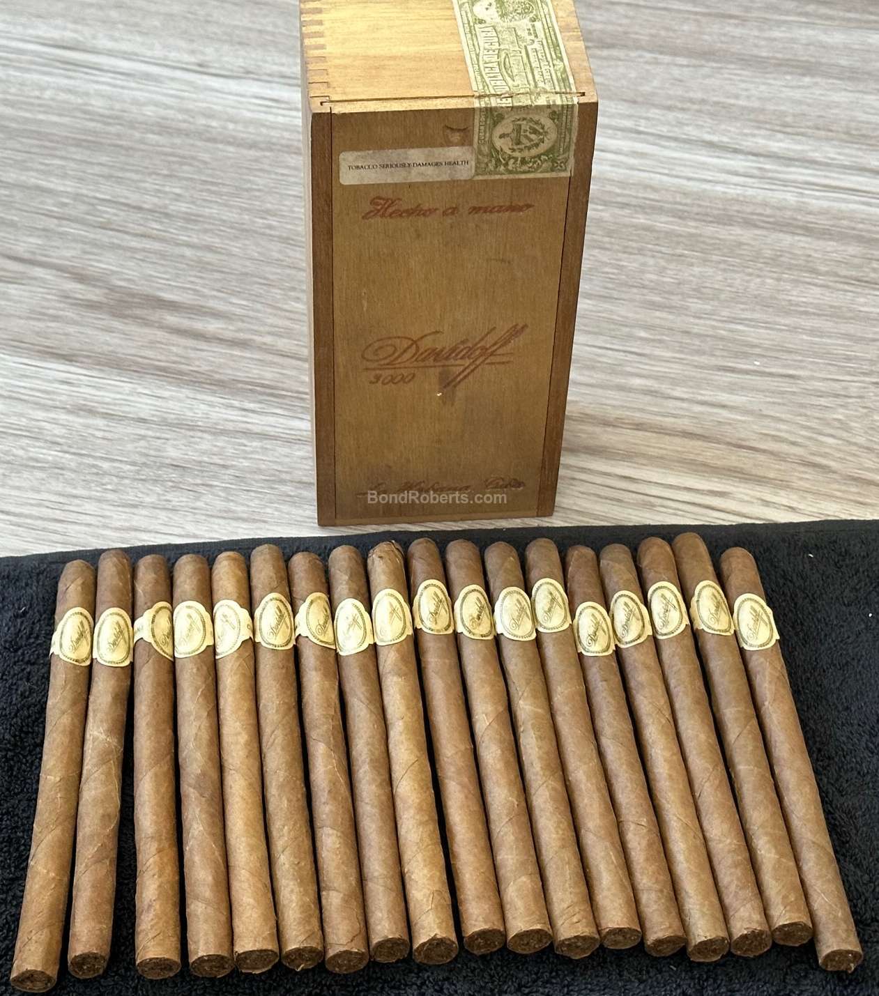 Davidoff 3000 1989 Slide Lid Box of 25 cigars 15817