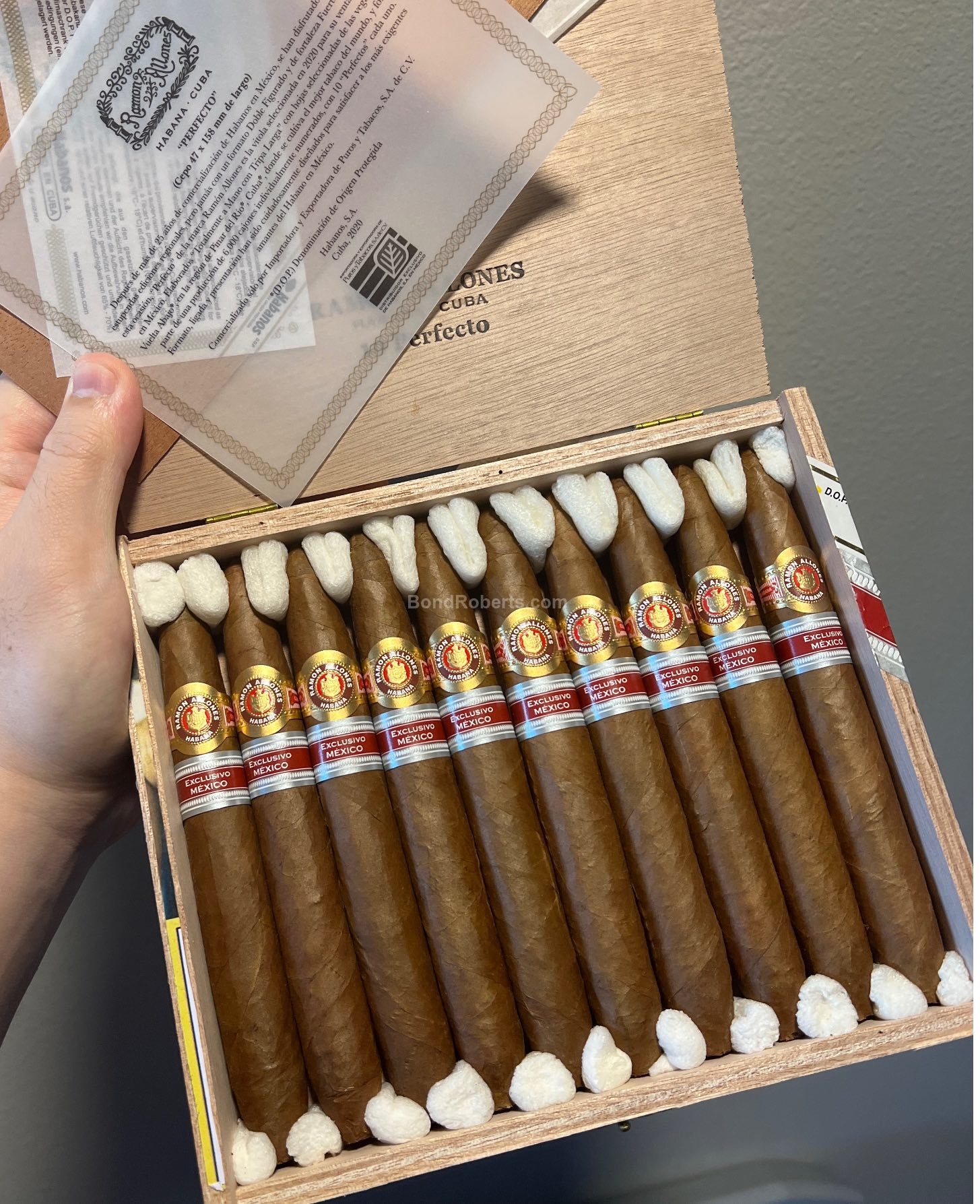 Ramón Allones Perfectos Edición Regional Mexico 2022 Semi boîte nature ...