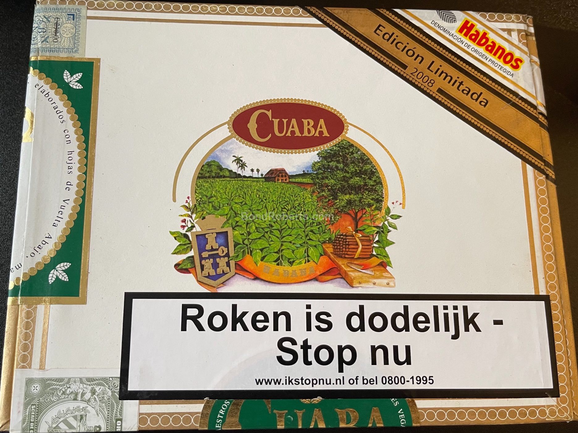 Cuaba Piramides Edición Limitada 2008 Dress Box of 10 cigars 5491