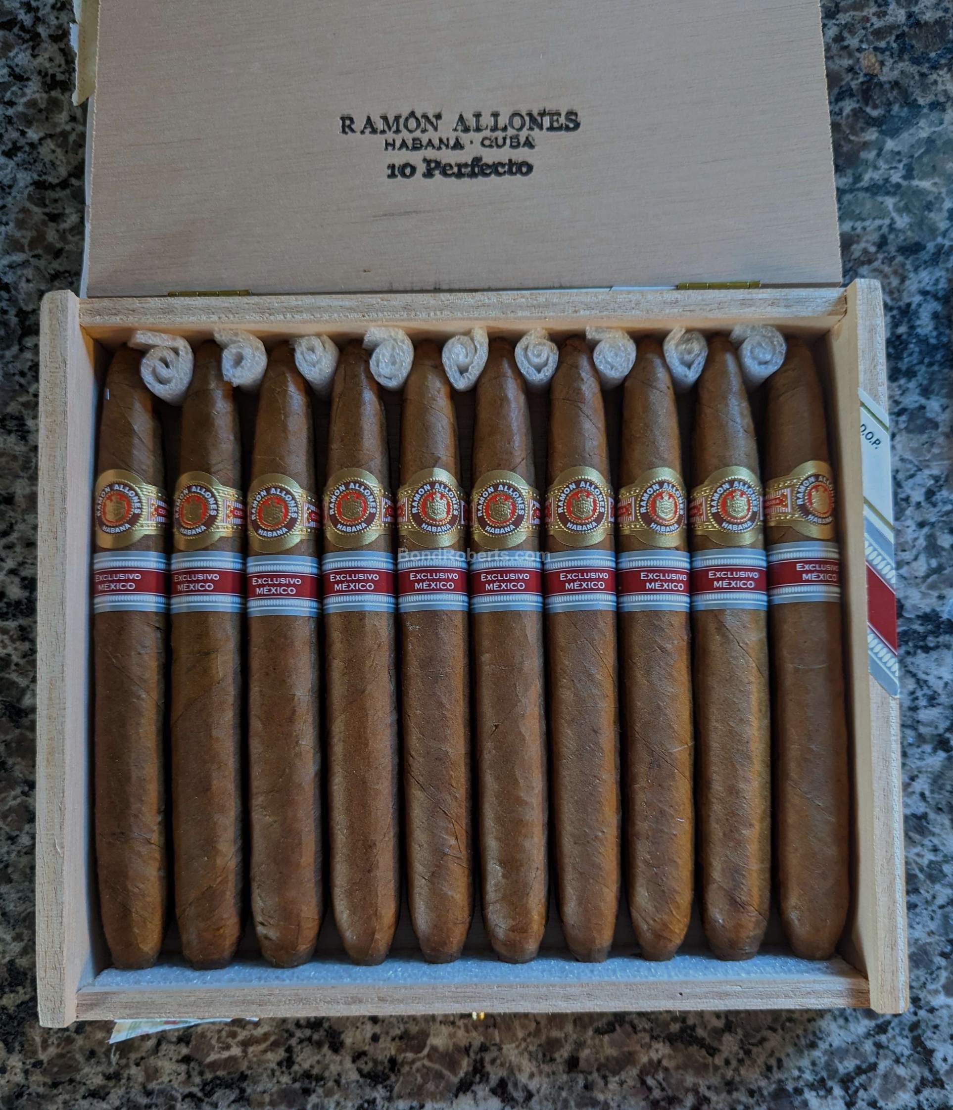 Ramón Allones Perfectos Edición Regional Mexico 2022 Semi boîte nature ...