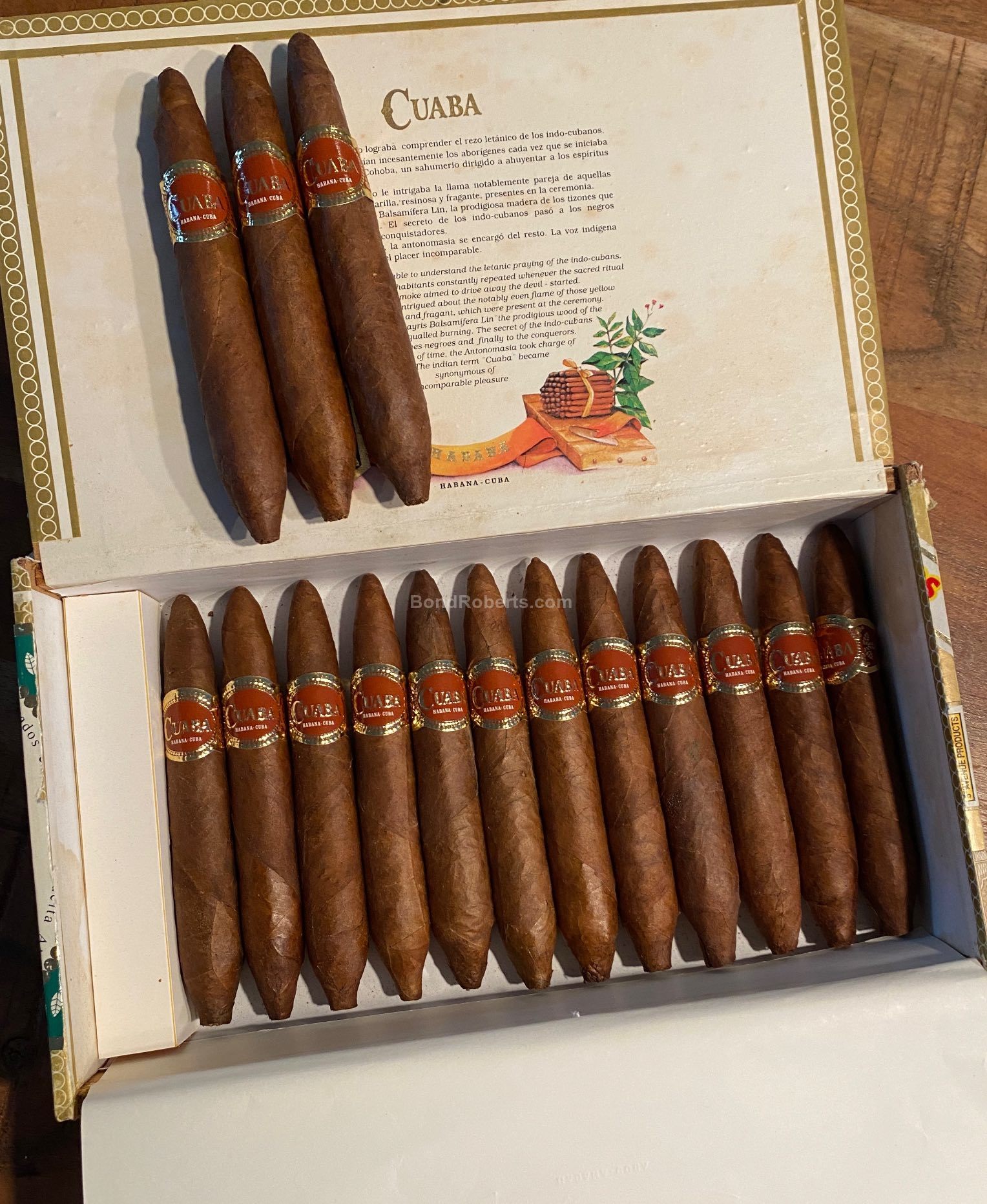 Cuaba Tradicionales 2007 Dress Box of 25 cigars 7325