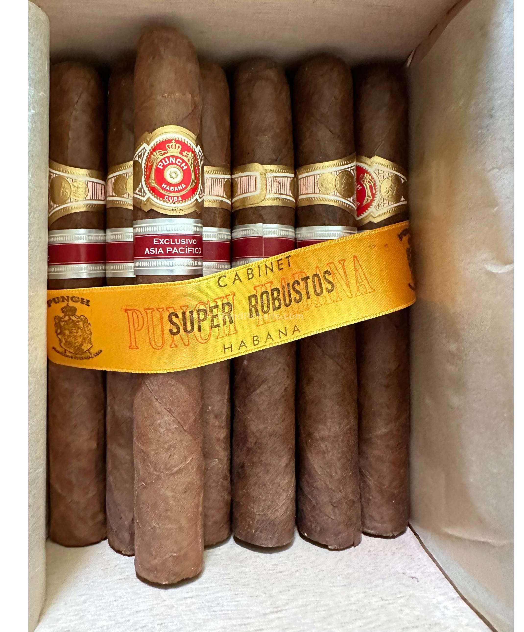 Punch Super Robusto Edición Regional Asia Pacifico 2007 Slide Lid Box ...