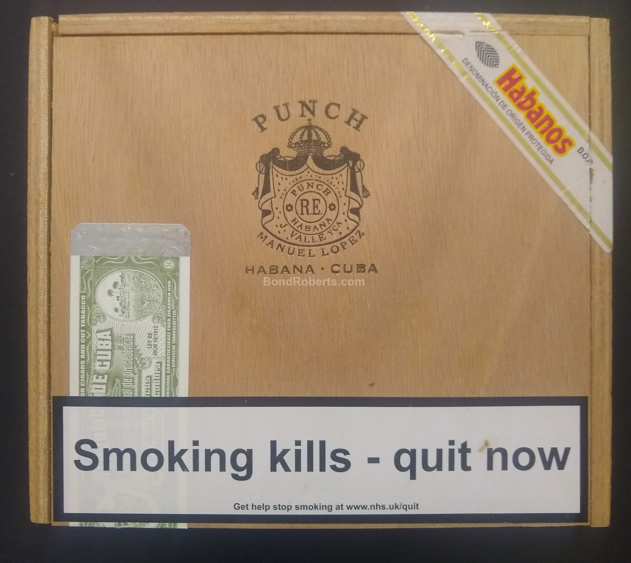 Punch Punch Punch 2015 Slide Lid Box of 50 cigars 26127
