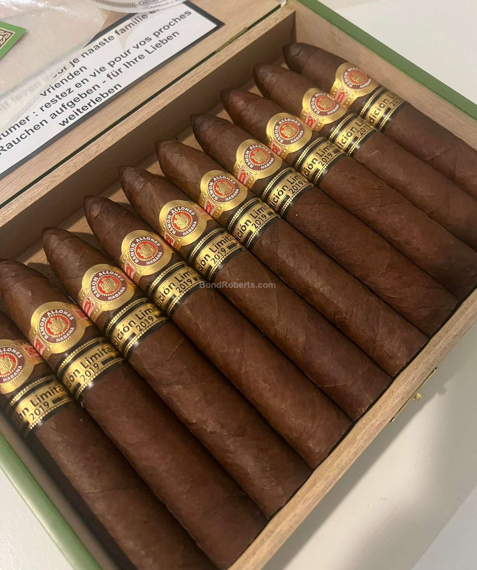 Ramón Allones Allones No. 2 Edición Limitada 2020 Luxury box of 10 ...