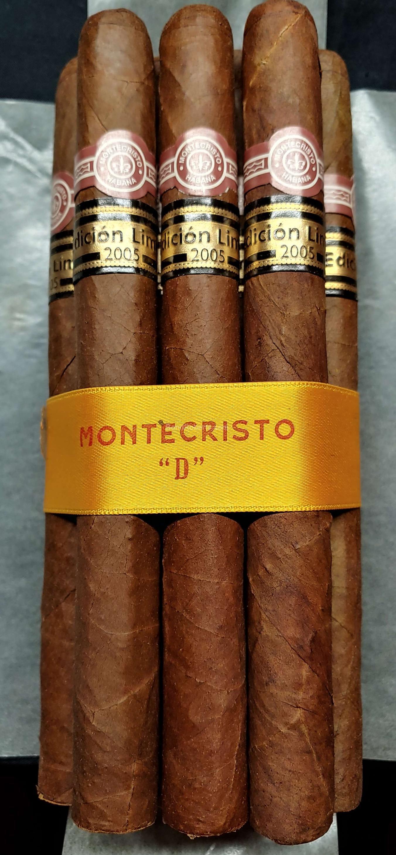 Montecristo Montecristo D Edición Limitada 2005 Varnished 8-9-8 Box of ...
