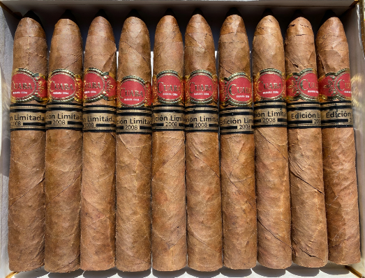 Cuaba Piramides Edición Limitada 2008 Dress Box of 10 cigars 2728