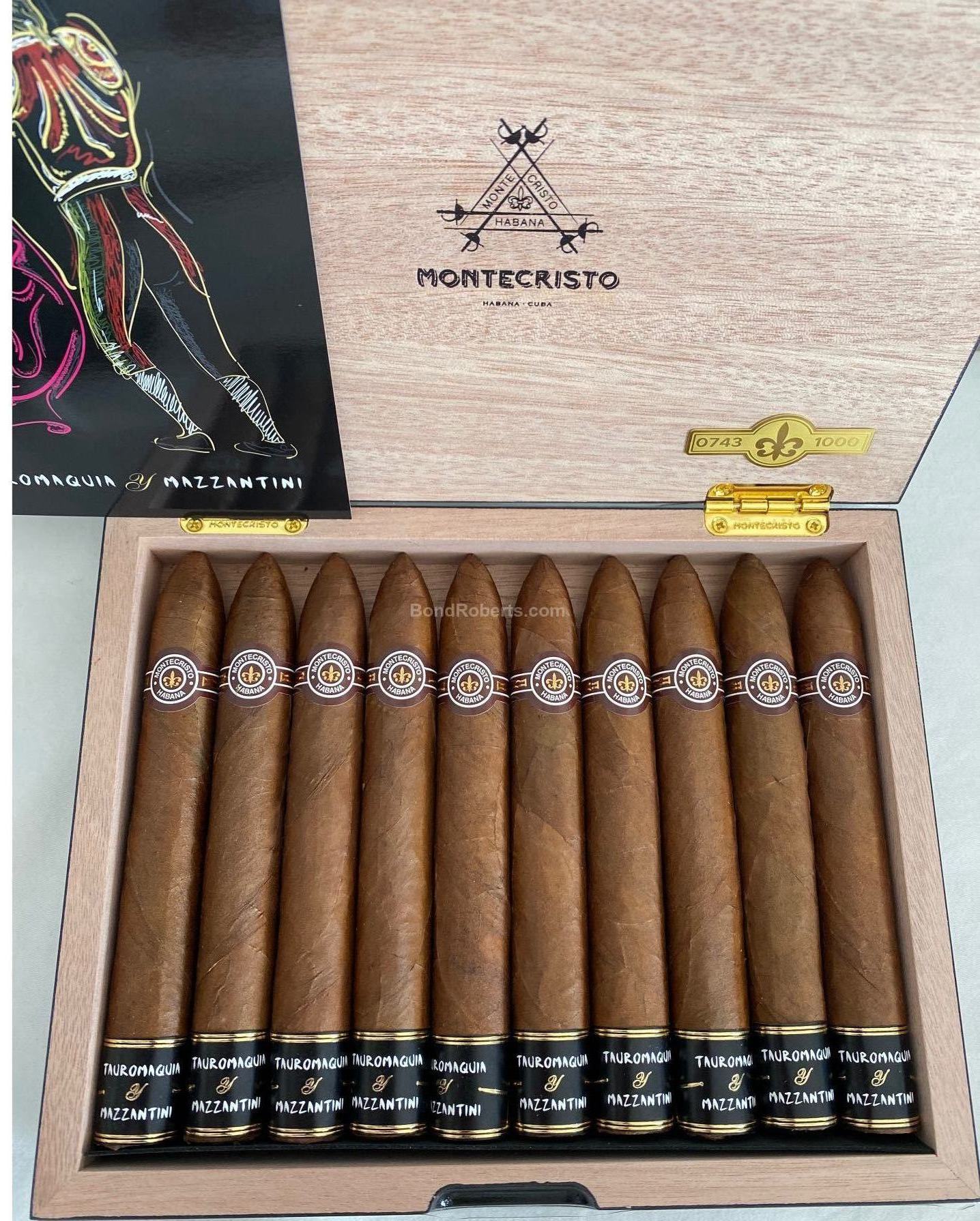 Montecristo Montecristo No.2 Tauromaquia Spanish Release Mazzantini 2023 Numbered Decorative ...