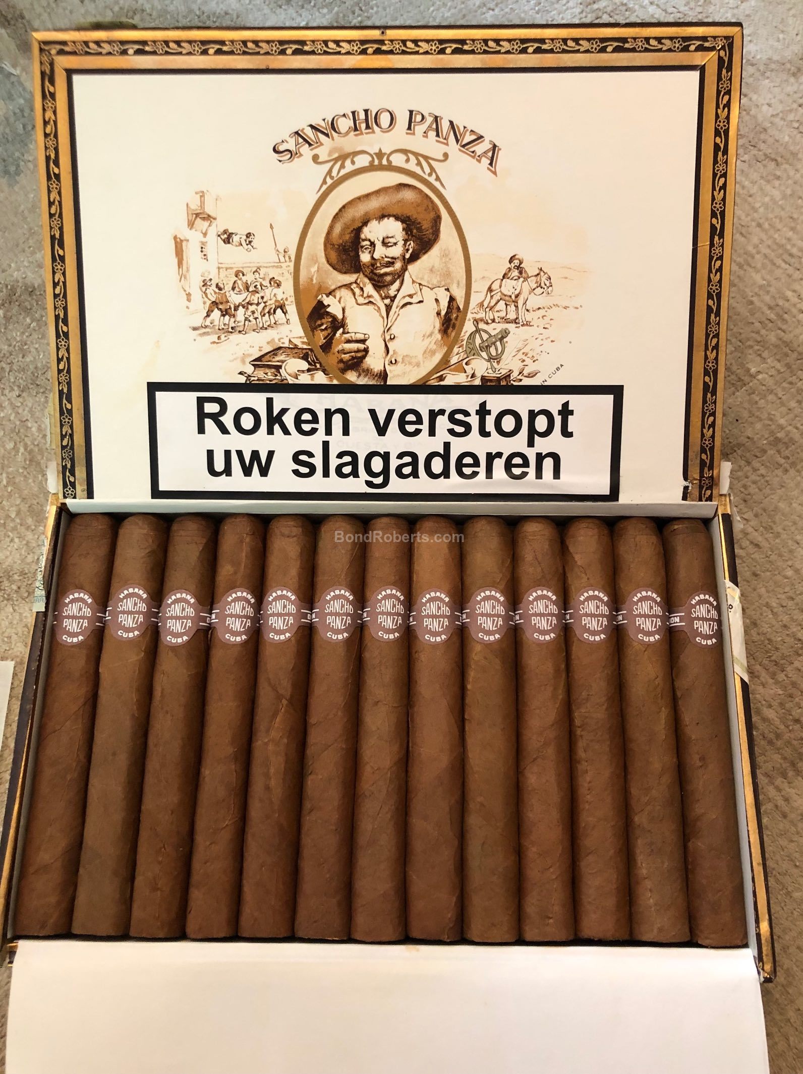 Sancho Panza Non Plus 2018 Dress Box of 25 cigars 12161