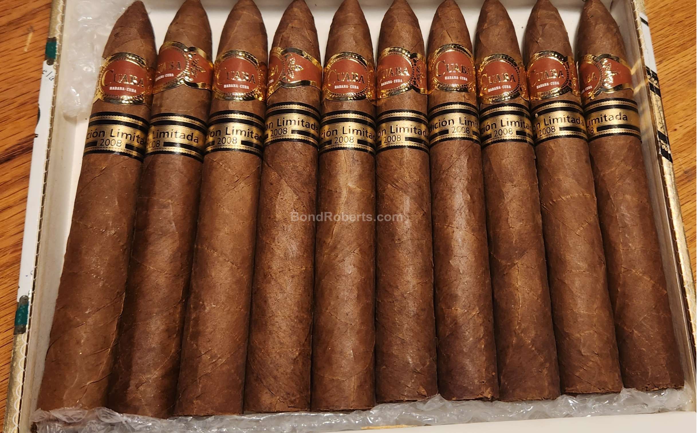 Cuaba Piramides Edición Limitada 2008 Dress Box of 10 cigars 14630