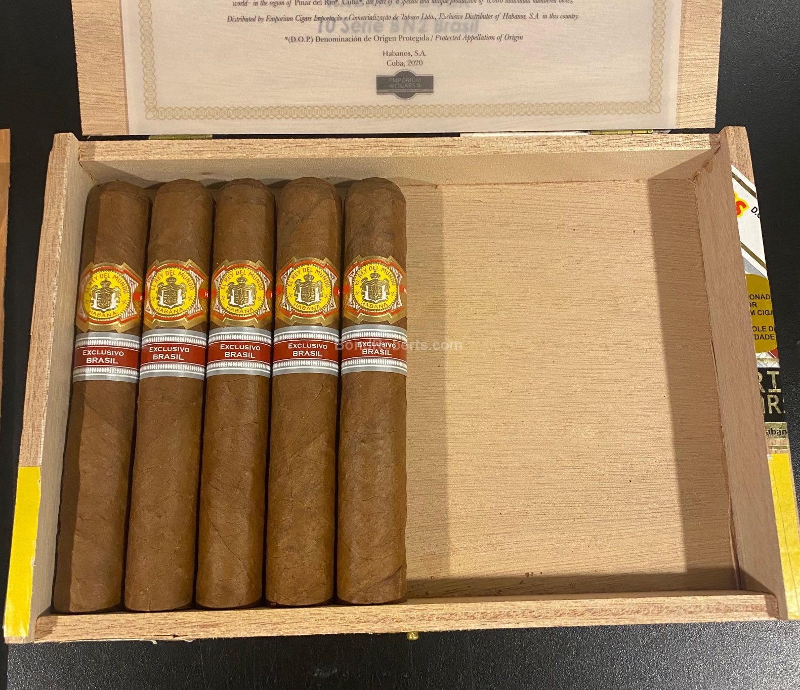 El Rey del Mundo Serie BN2 Edición Regional Brasil 2021 Numbered semi ...