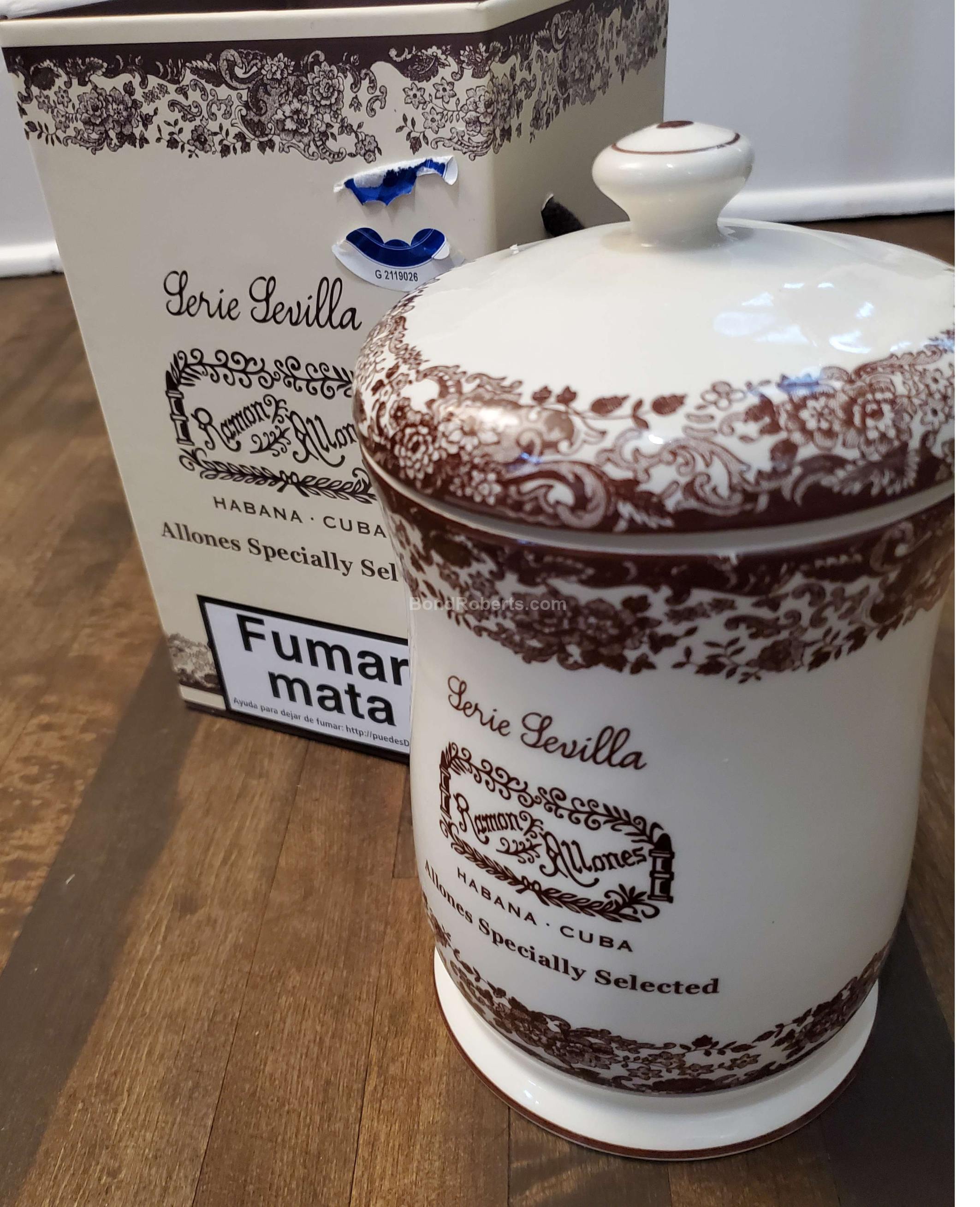 Ramón Allones Specially Selected Serie Sevilla Jar 2021 Ceramic Jar of ...