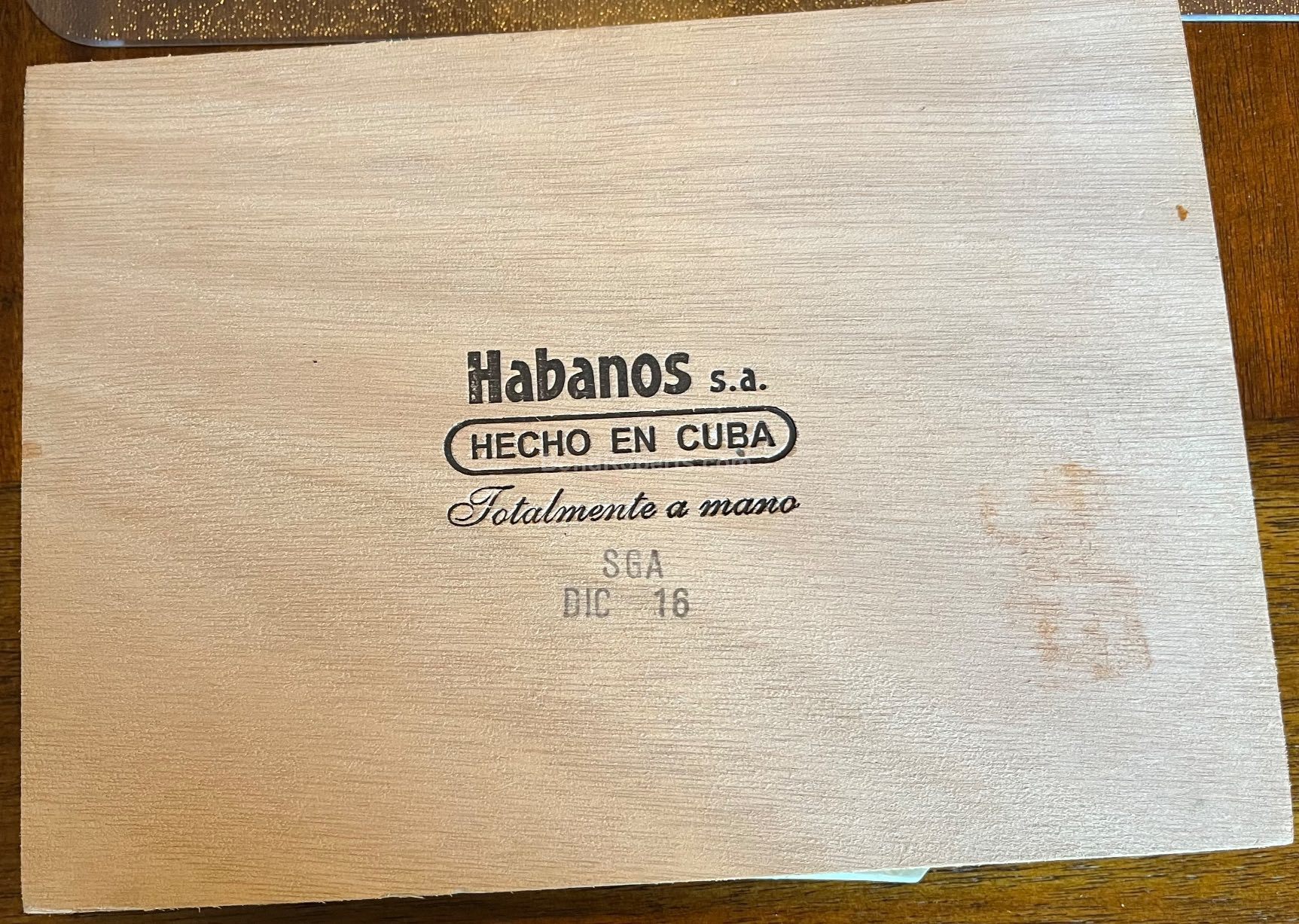 Saint Luis Rey Marquéz Edición Regional Cuba 2016 Semi Boite Nature Box ...