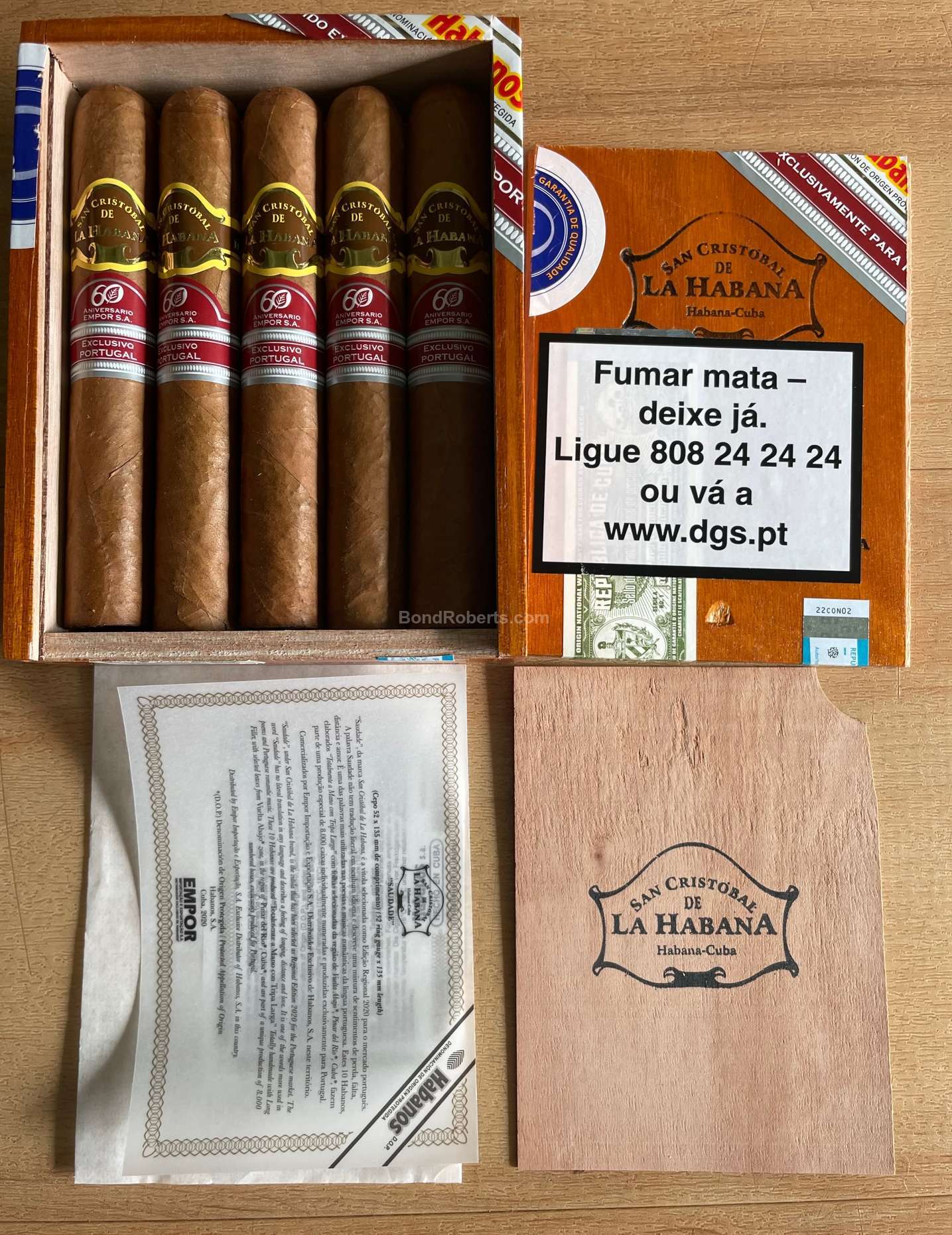 San Cristóbal Saudade Edición Regional Portugal 2022 Numbered varnished ...
