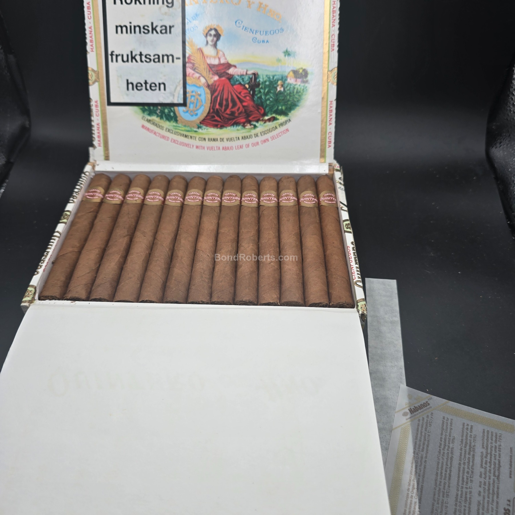 Quintero Panetelas 2021 Dress Box of 25 cigars 40050