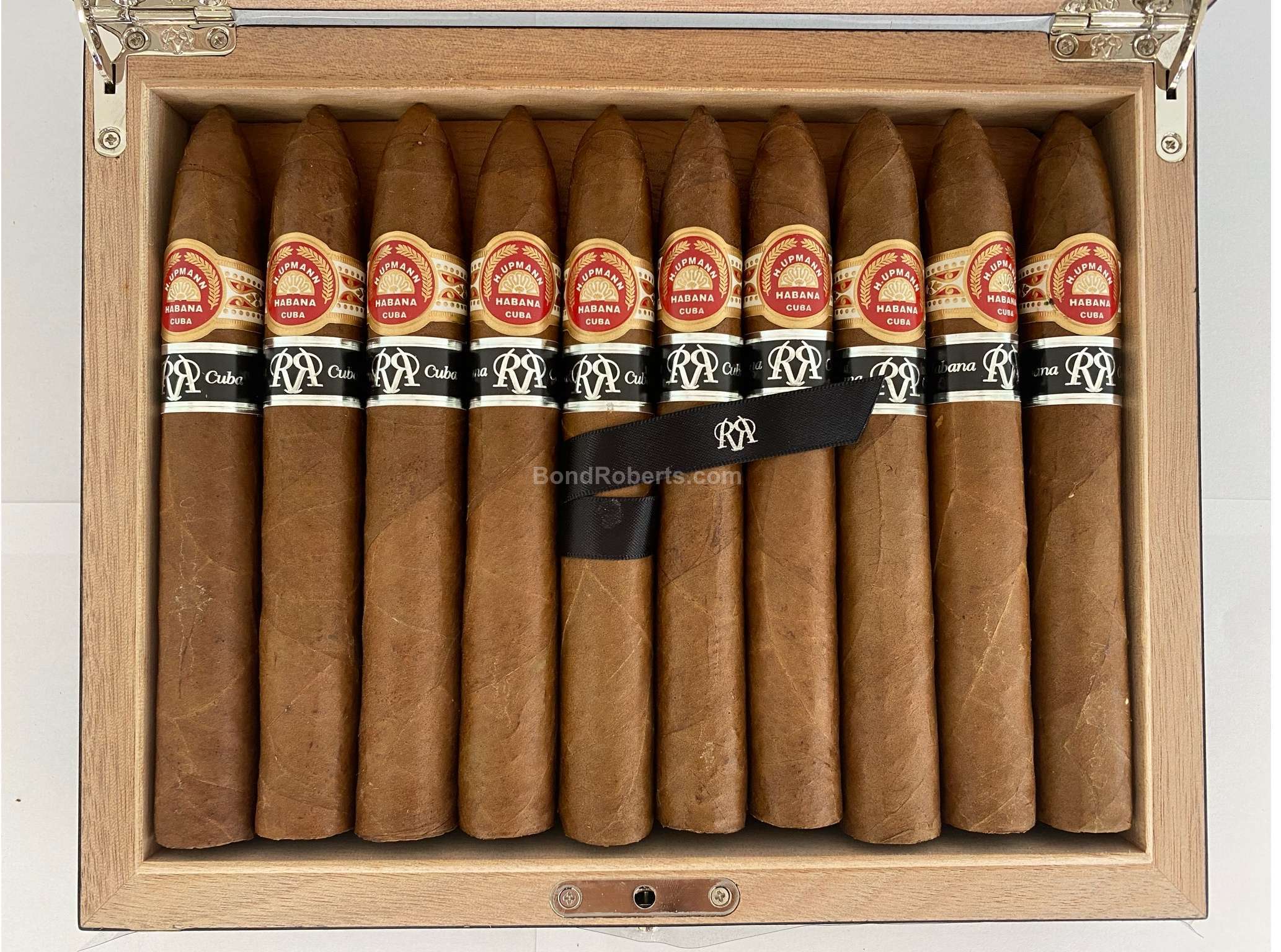 H. Upmann Upmann No.2 Reserva Cosecha 2015 Black lacquered Boîte Nature ...
