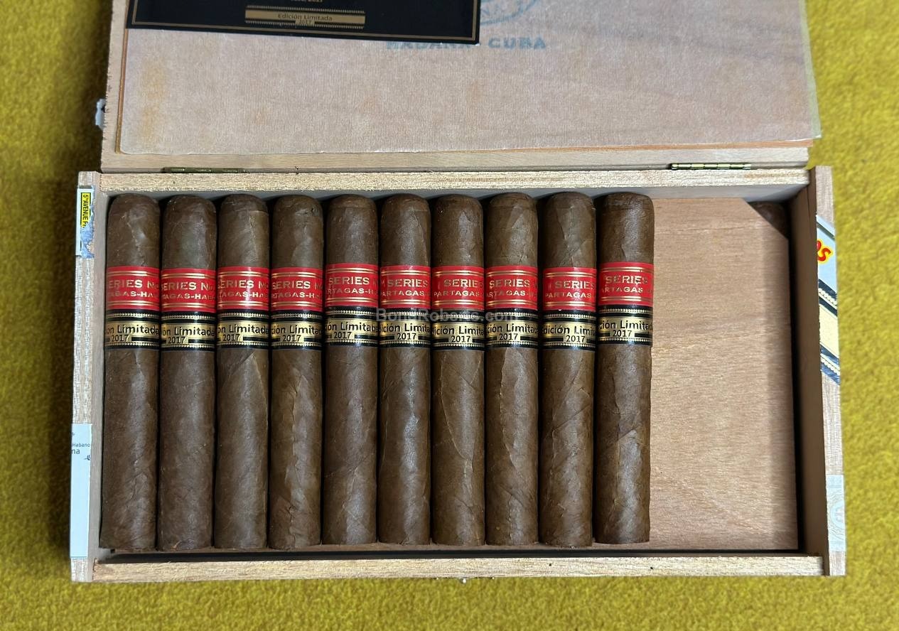 Partagás Series No.1 Edición Limitada 2017 Semi Boite Nature Box of 25 ...