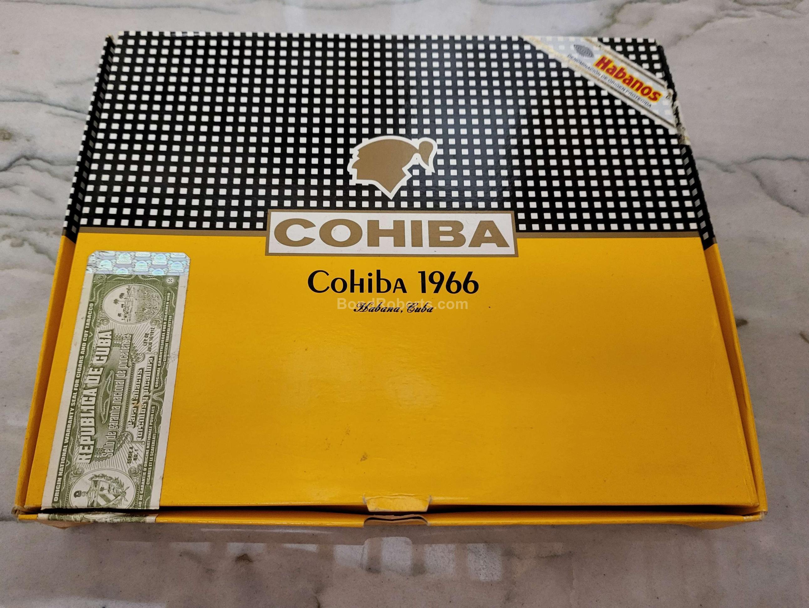 Cohiba Cohiba 1966 Edición Limitada 2011 Varnished Boîte Nature Box of ...