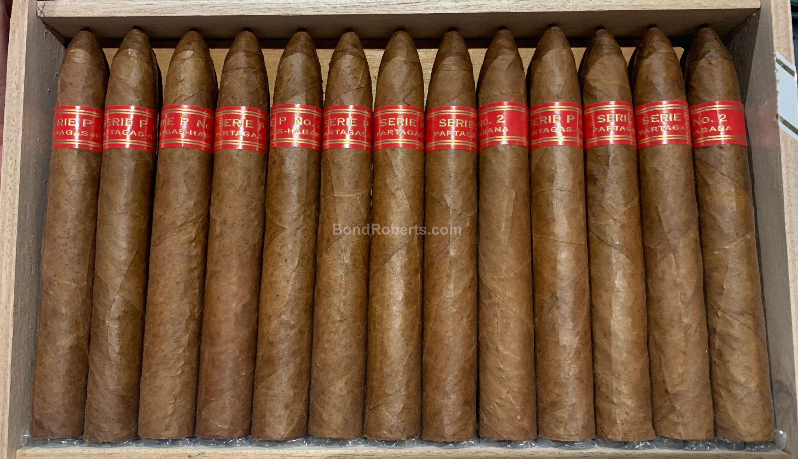 Partagás Serie P No.2 2019 Semi Boite Nature Box of 25 cigars 16645