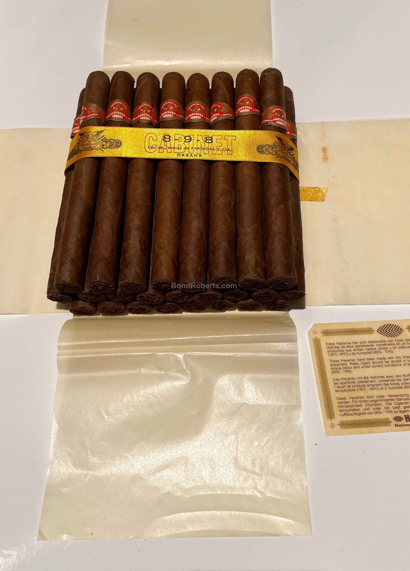 Partagás 8-9-8 1999 Varnished 8-9-8 Box of 25 cigars 12836