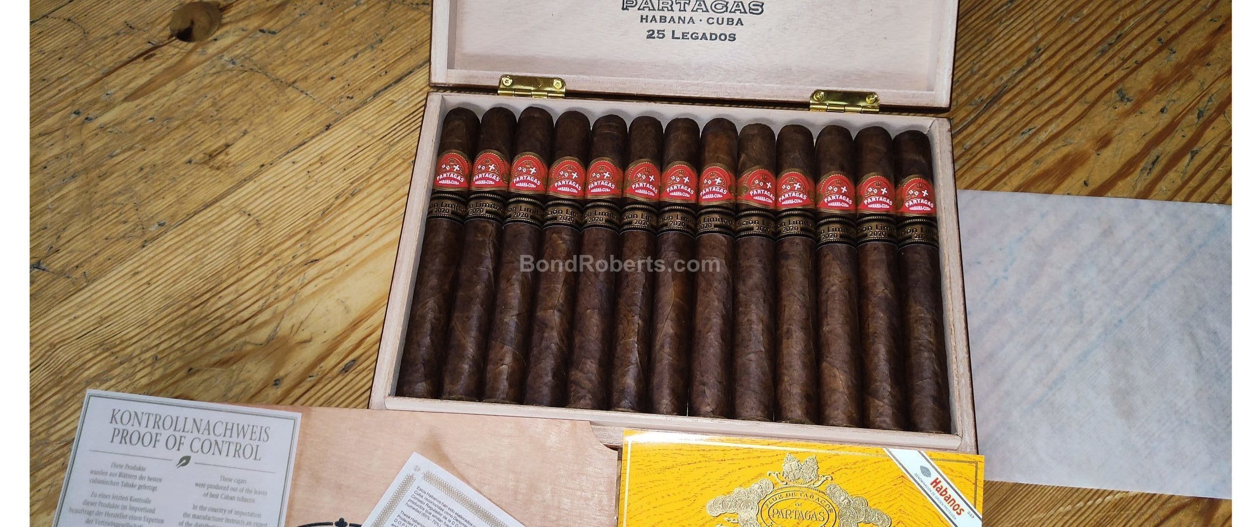 Partagás Legado Edición Limitada 2022 Luxury box of 25 cigars 14459