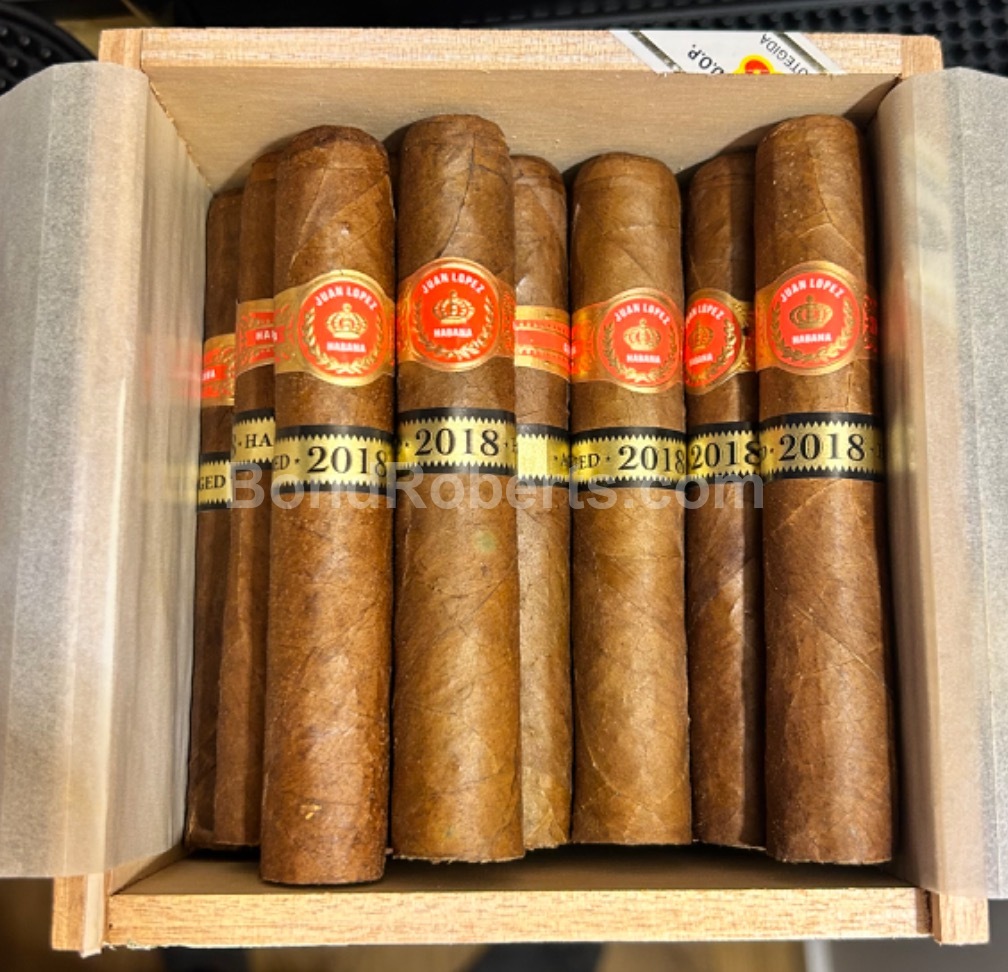 Juan López Selección No.2 2018 Slide Lid Box of 25 cigars 44732