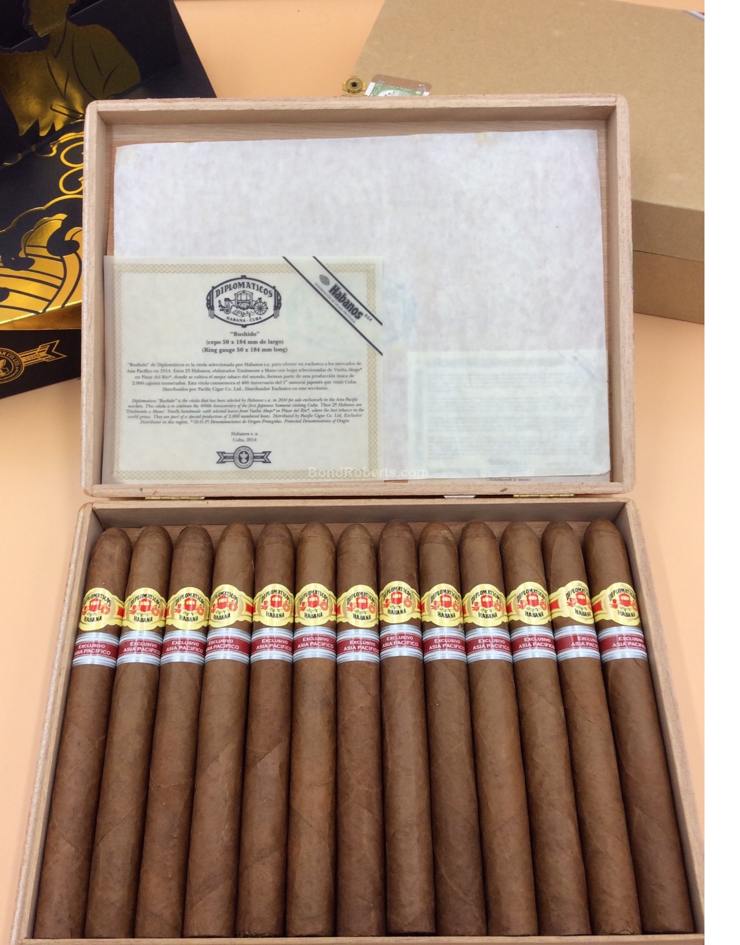 Diplomáticos Bushido Edición Regional Asia Pacifico 2015 Varnished ...