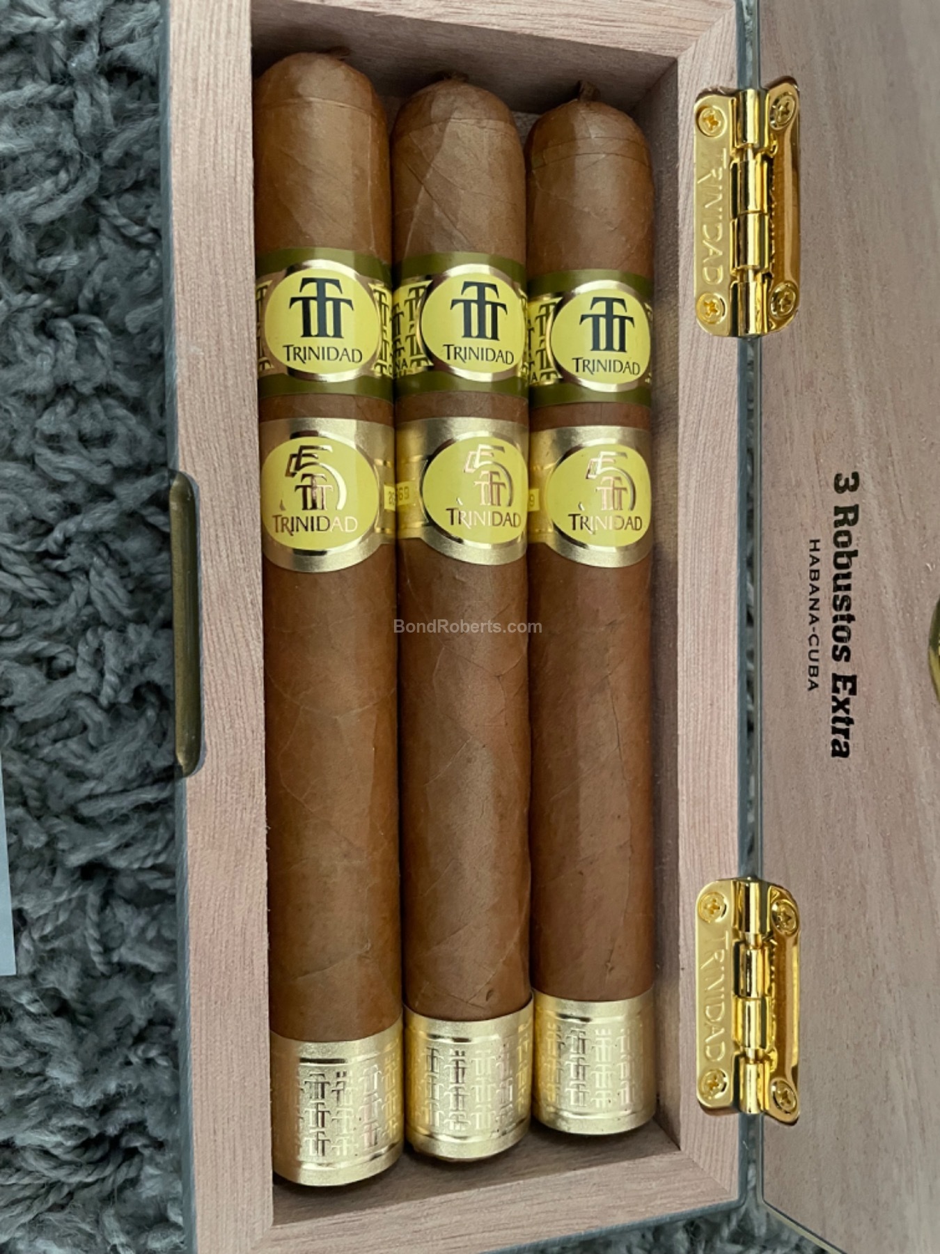 Trinidad Robustos Extra Habanos Festival Gift 2024 Luxury boîte nature ...