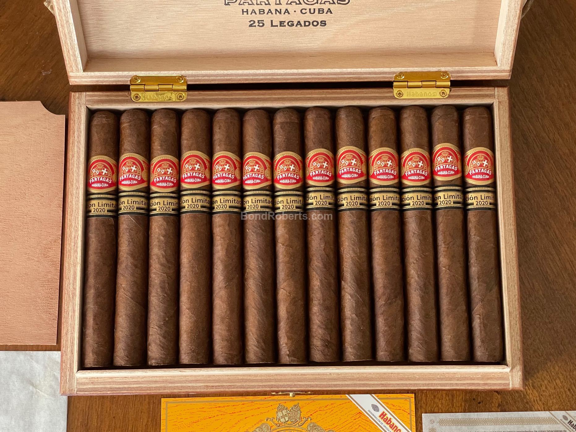 Partagás Legado Edición Limitada 2021 Luxury box of 25 cigars 23775