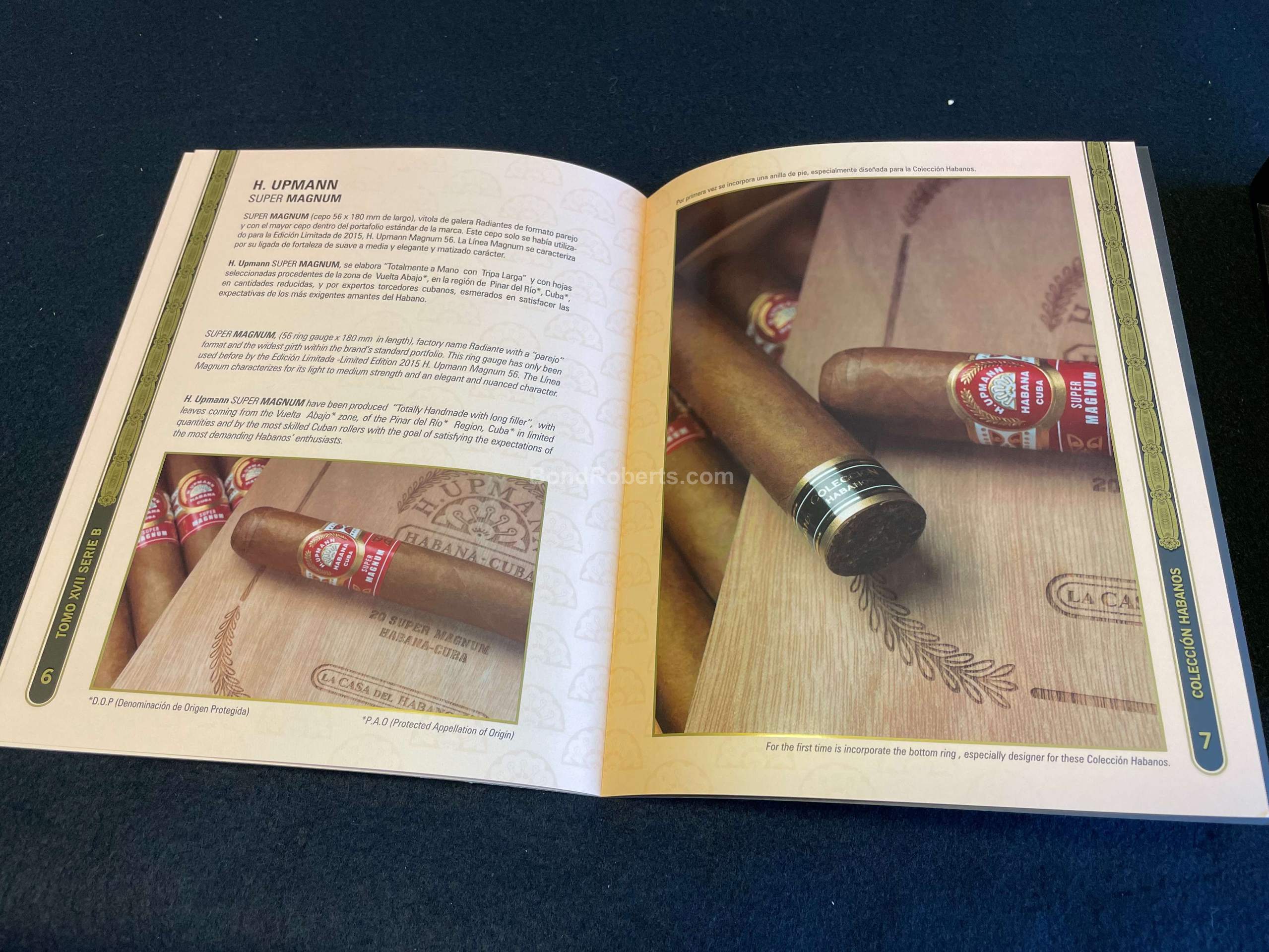 H. Upmann Super Magnum Colección Habanos 2021 Numbered book-shaped ...