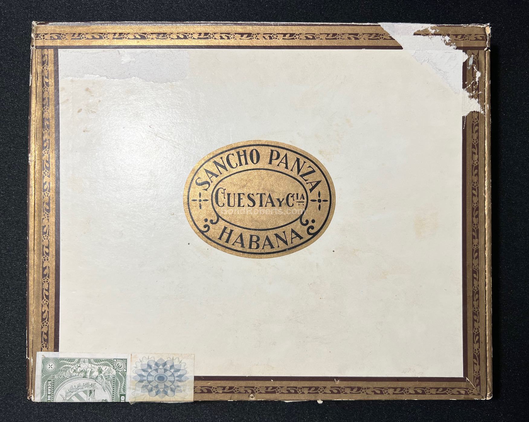 Sancho Panza Sanchos 2001 Dress Box of 10 cigars 22791