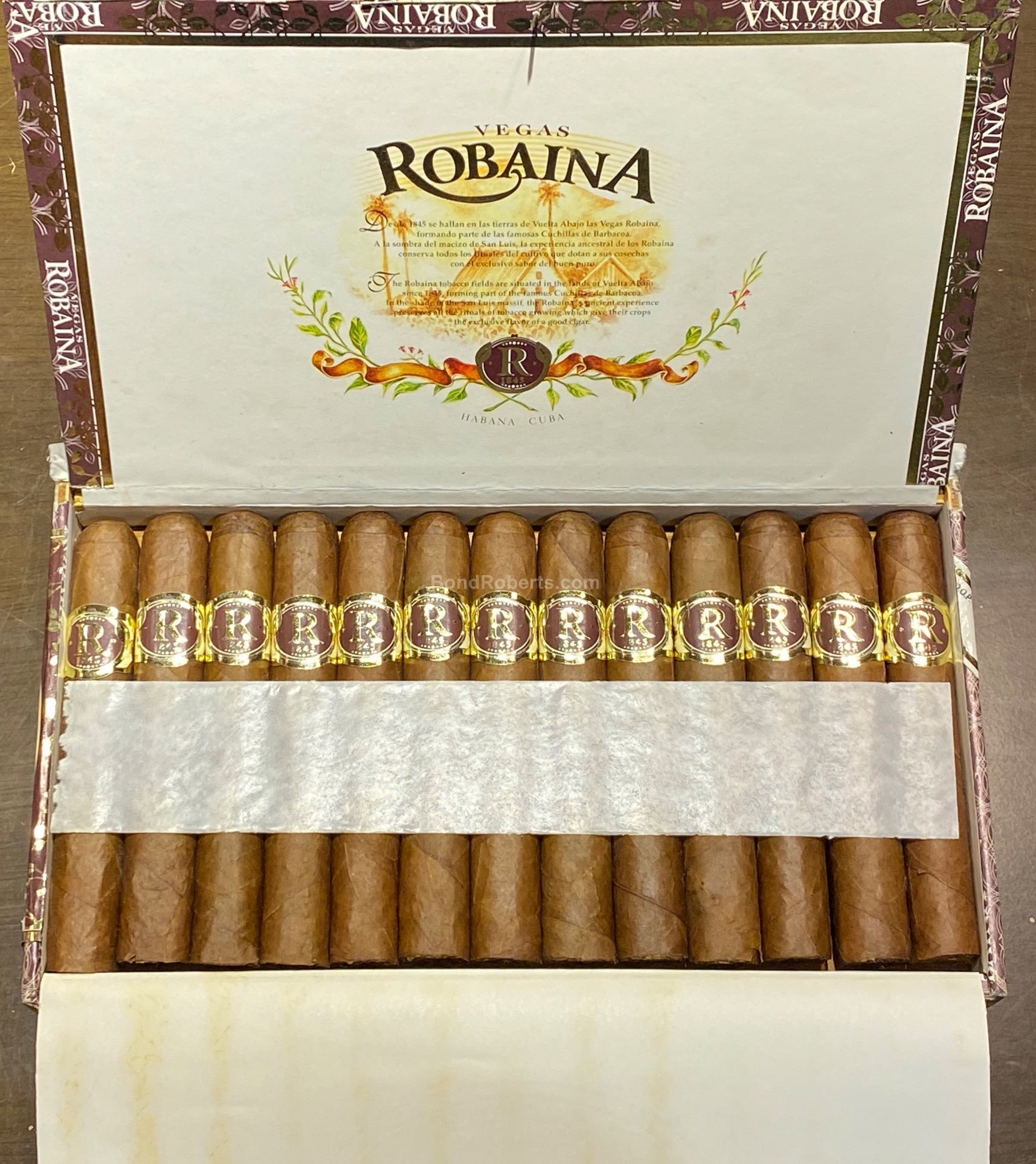 Vegas Robaina Famosos 2014 Dress Box of 25 cigars 9175