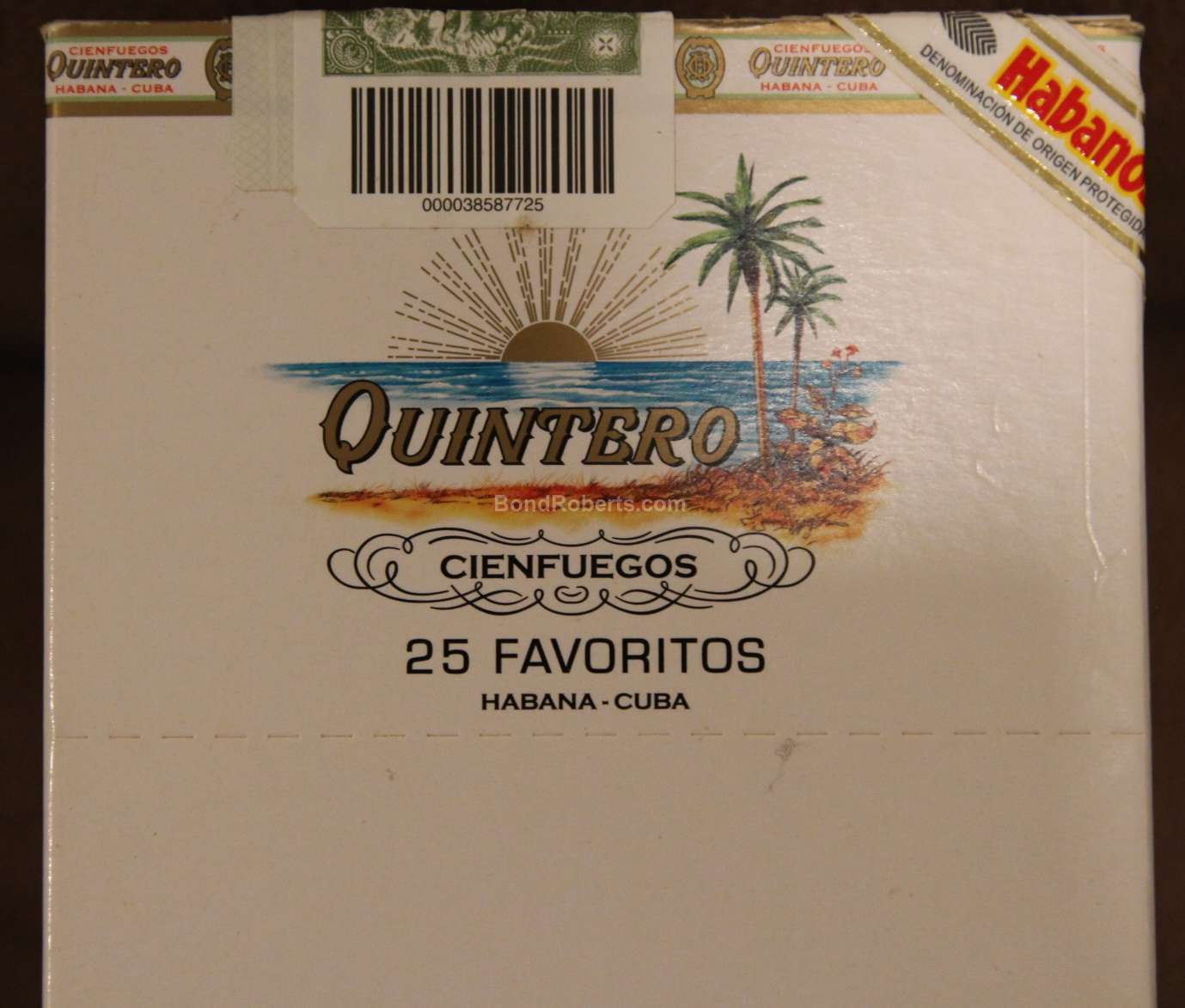 Quintero Favoritos 2017 5 x Cardboard Pack of 5 cigars 20401